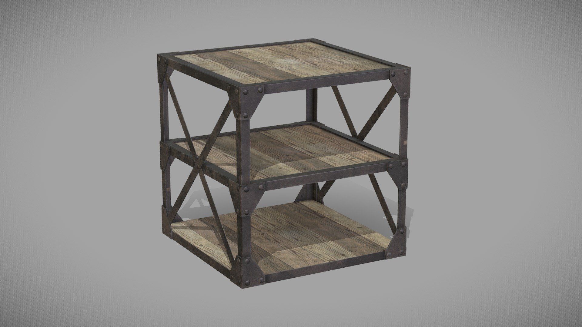 Industrial Table - Download Free 3D model by Thomas (@LThomas762 ...