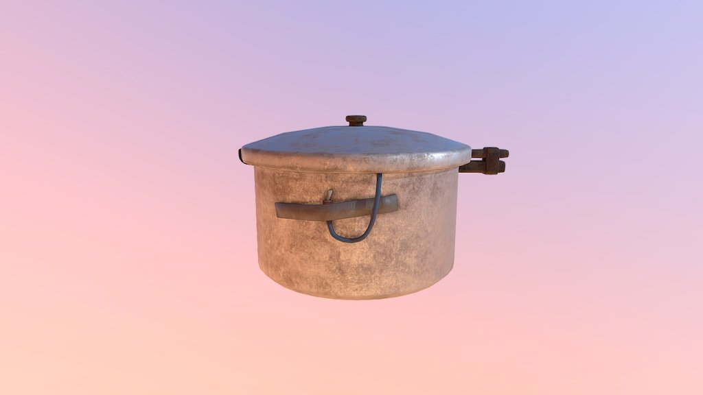 Arma 3 - Pressure Cooker Bomb - 3D model by Uriki9 [2996727] - Sketchfab