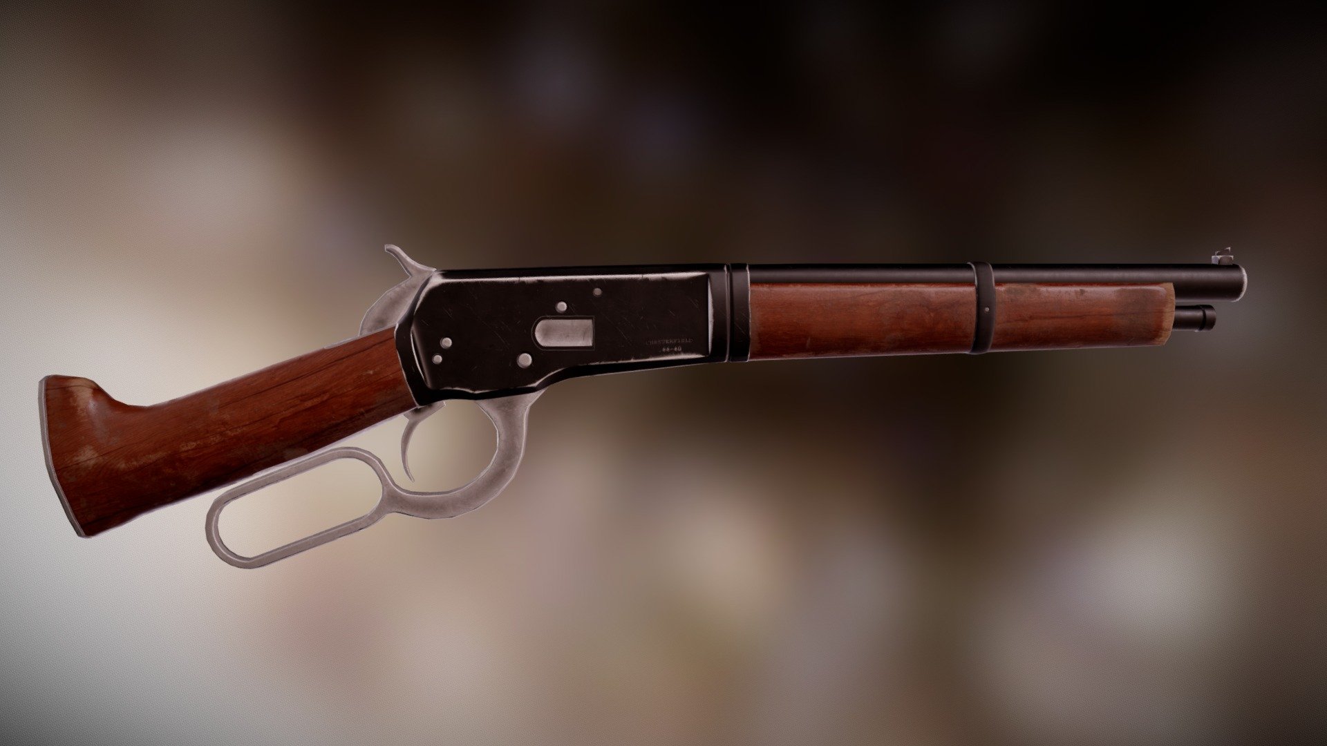 Old West Shotgun - 3D model by hideous [2996abd] - Sketchfab