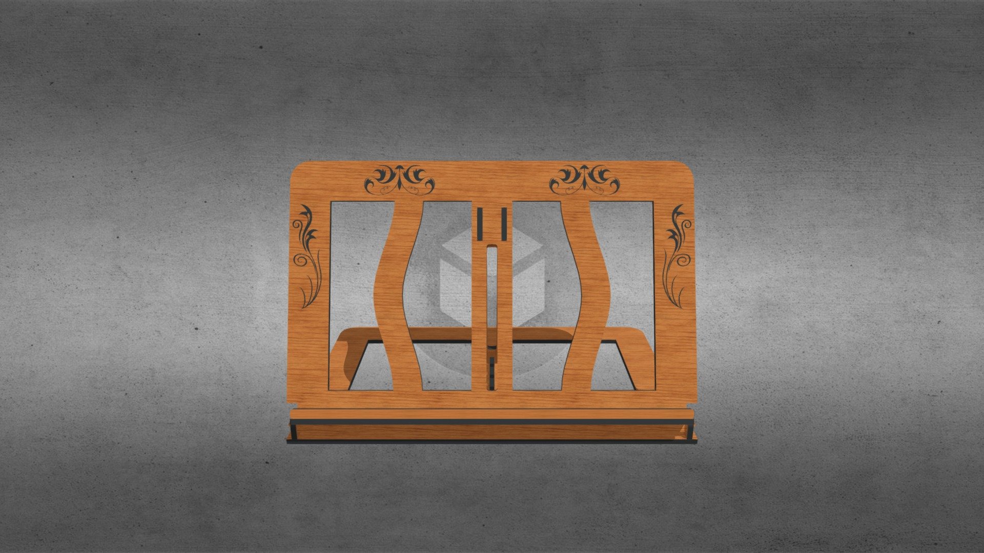 Laser- Cut Tablet Stand - Download Free 3D model by trinityscsp ...