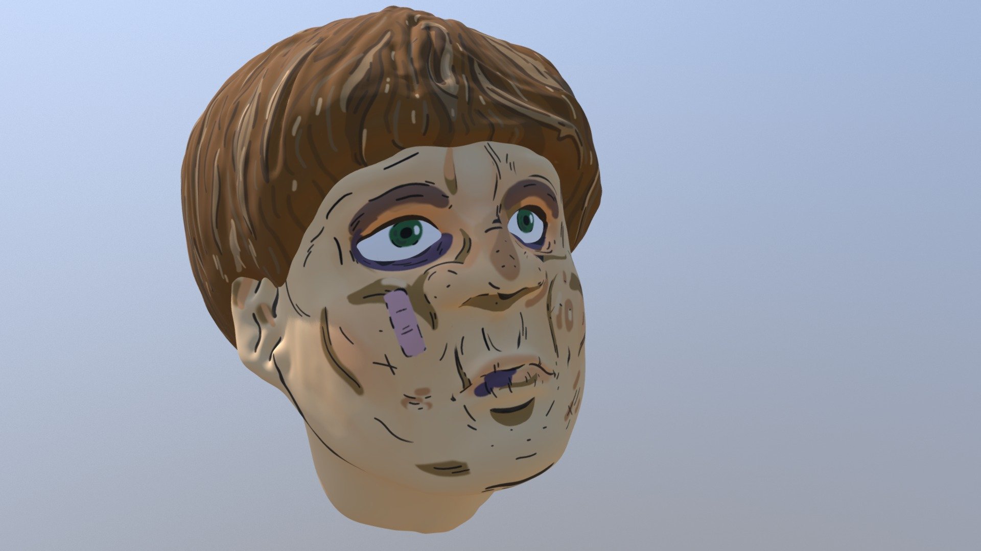 Jameshead - 3D model by zacraw [2997bf8] - Sketchfab