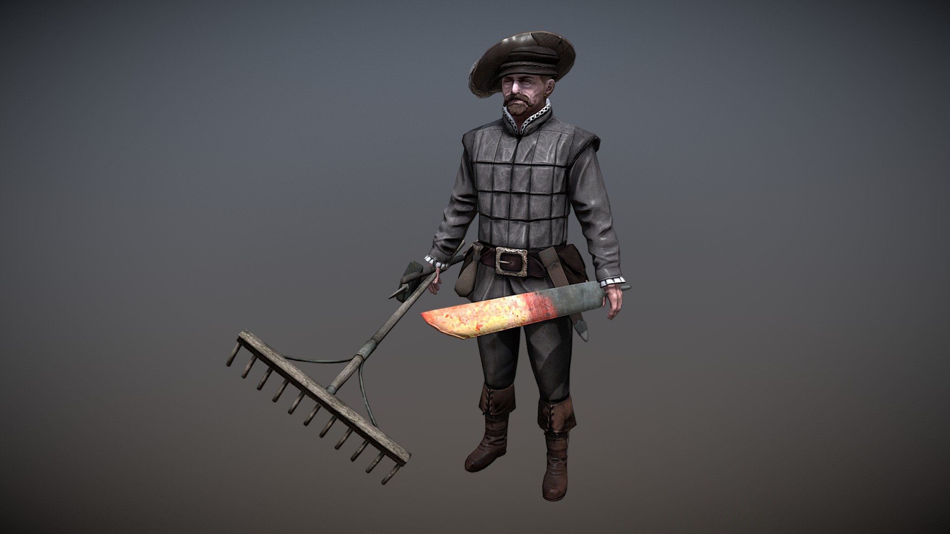 Medieval citizen - Buy Royalty Free 3D model by Dexsoft Games (@dexsoft ...