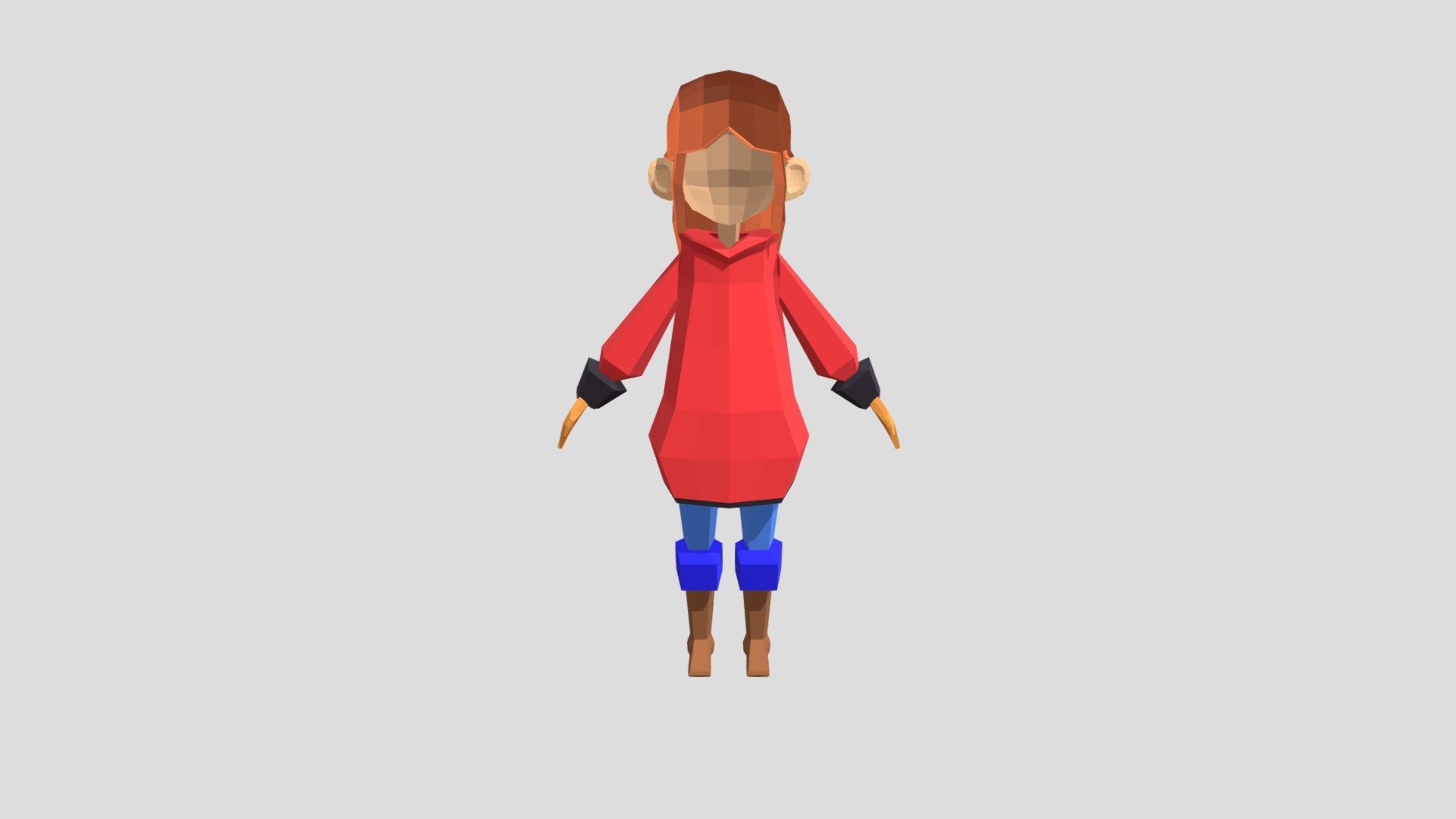 Poly Girl Hip Hop Dancing :| - 3D model by 956058259 [299930f] - Sketchfab