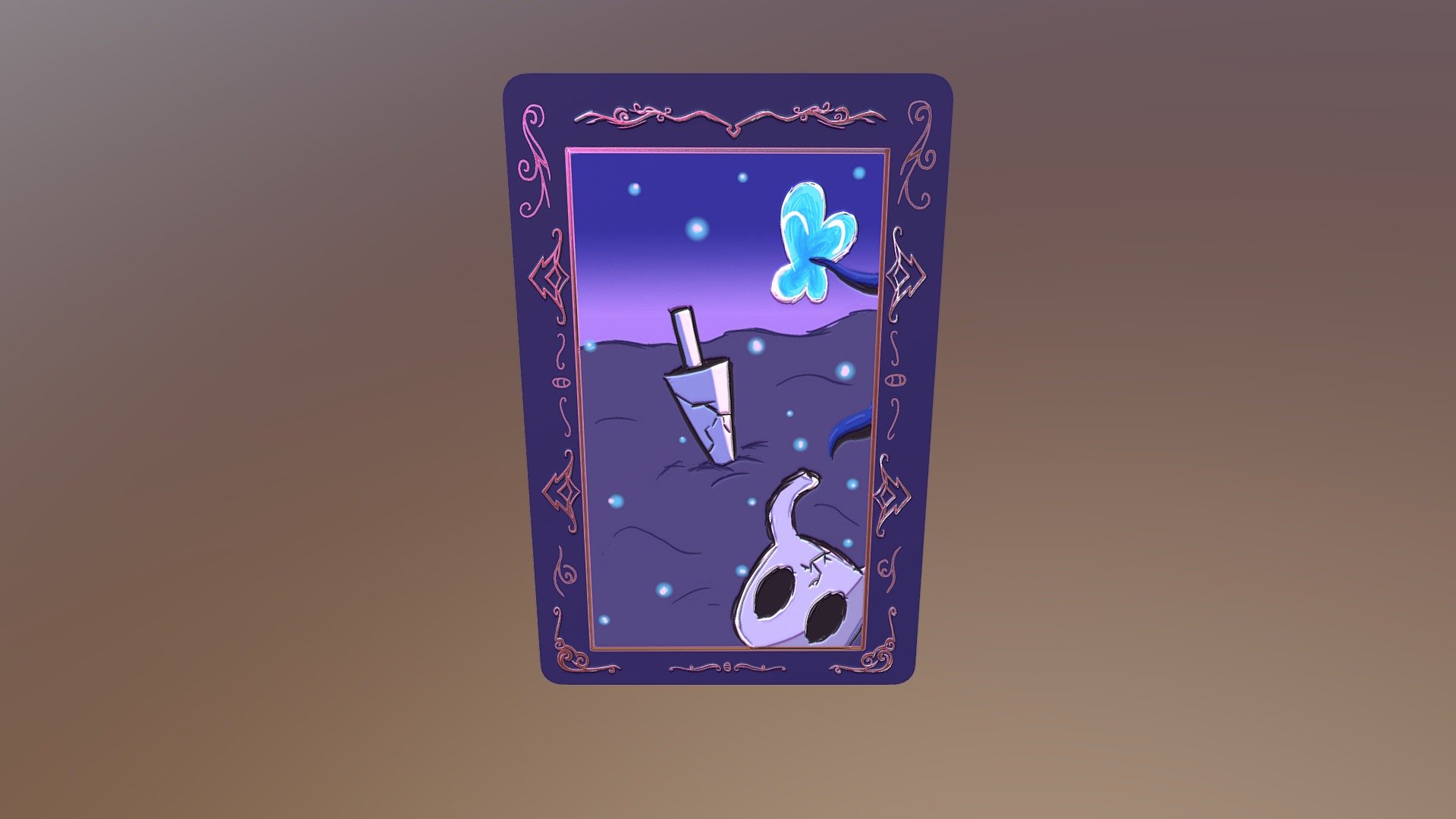 Hollow Knight Game Card - 3D model by Westing8 [29994dd] - Sketchfab