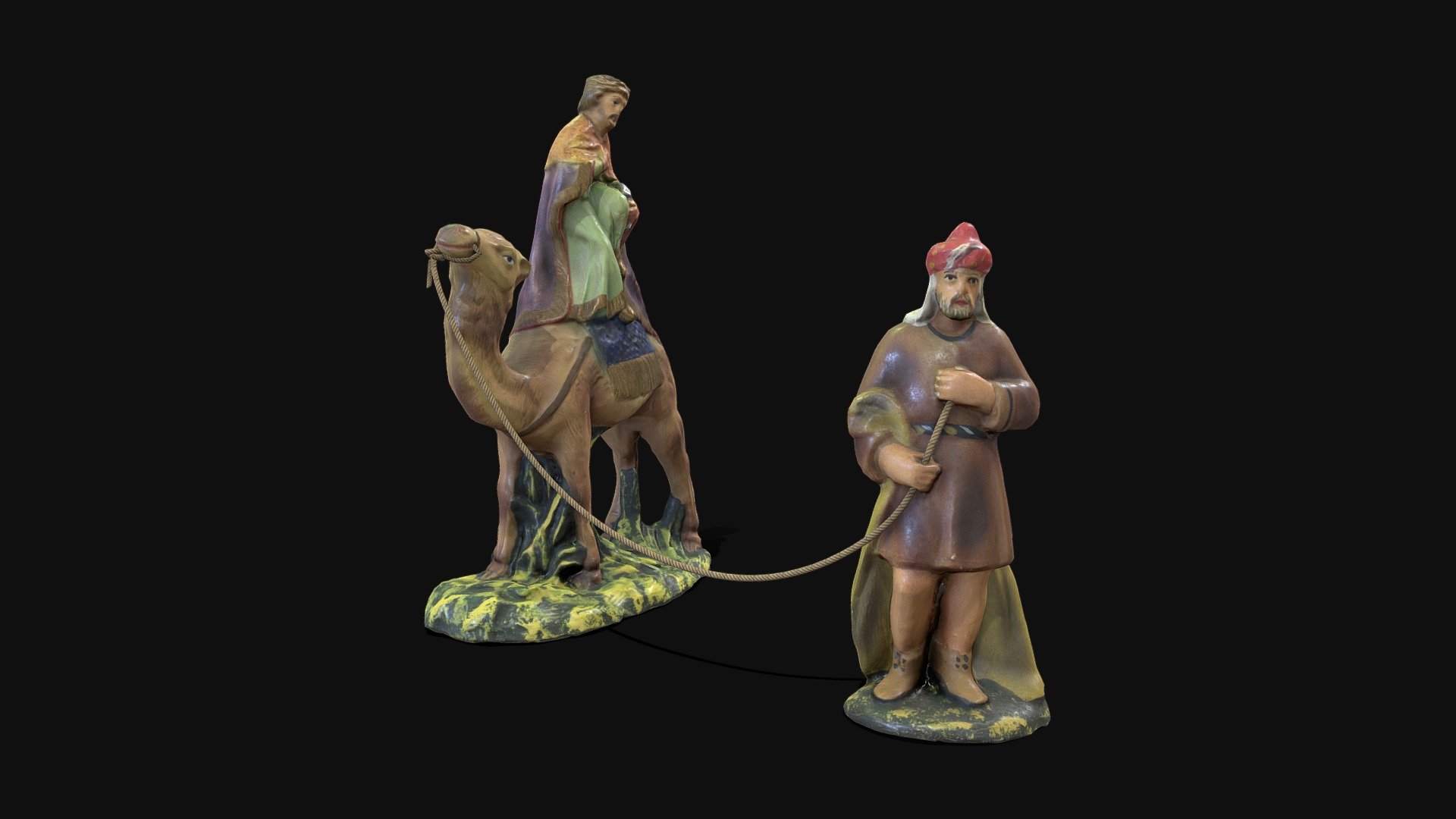 Presépio (Rei Mago Gaspar) - Download Free 3D model by Vila 3D ...