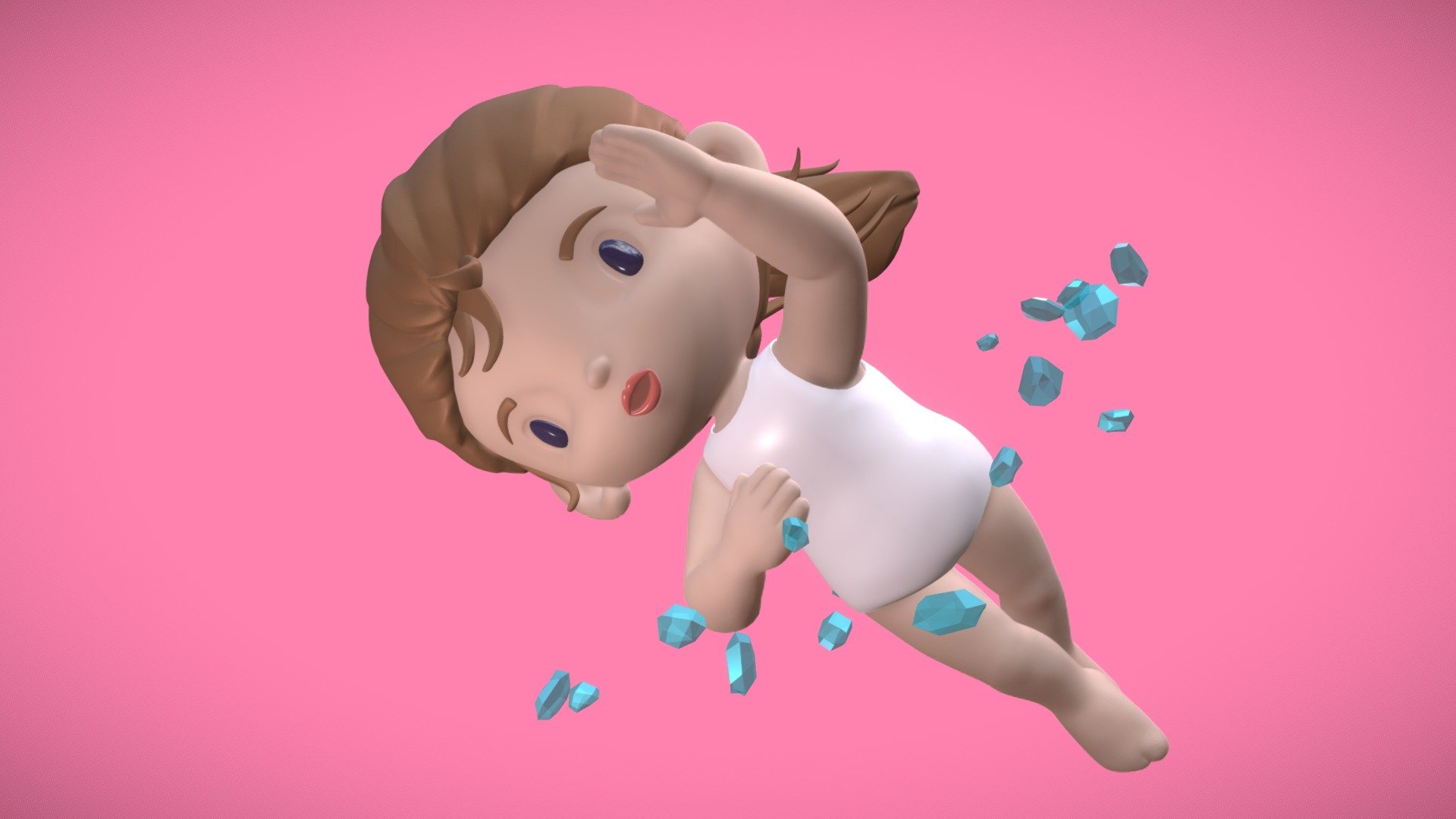 Dive (twisting) - 3D model by kkchun [299a853] - Sketchfab