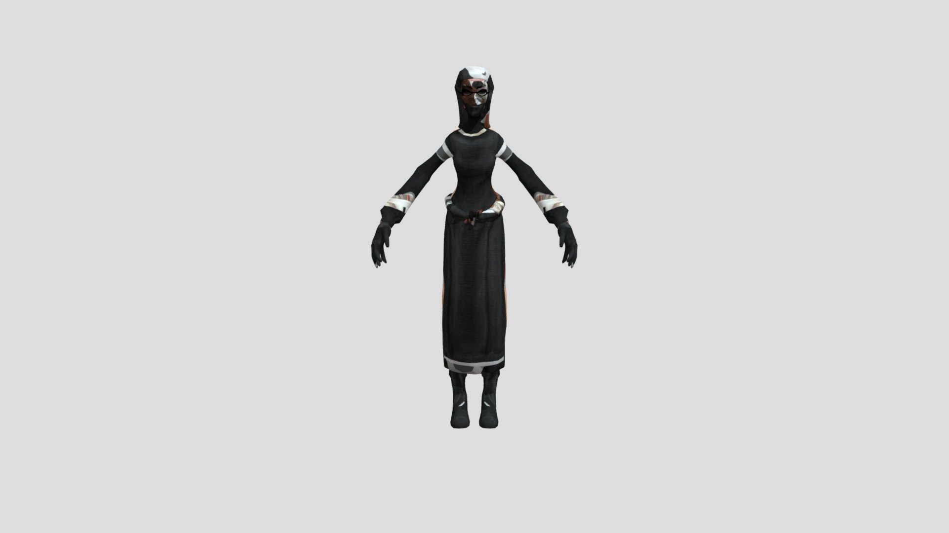 evil nun 2 - Download Free 3D model by dallas.wilkerson [299ace5] - Sketchfab