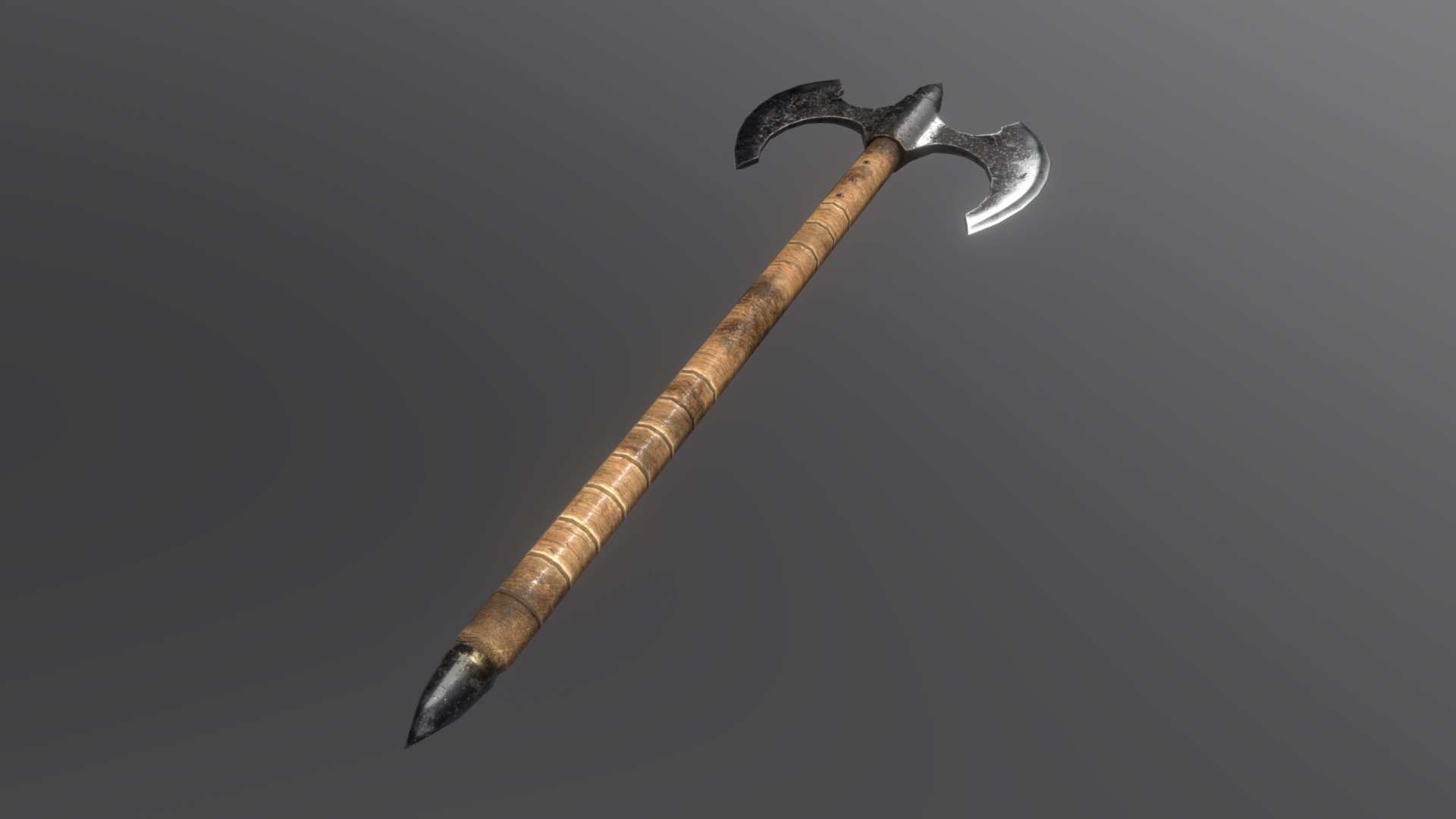 Round bladed axe - 3D model by Matti Pesonen (@MattiPesonen) [299b2e6 ...