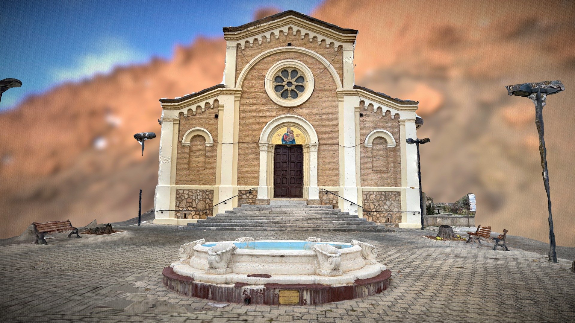 221112 - Massa D'Albe (AQ) ITALY - S. Maria - Buy Royalty Free 3D model ...
