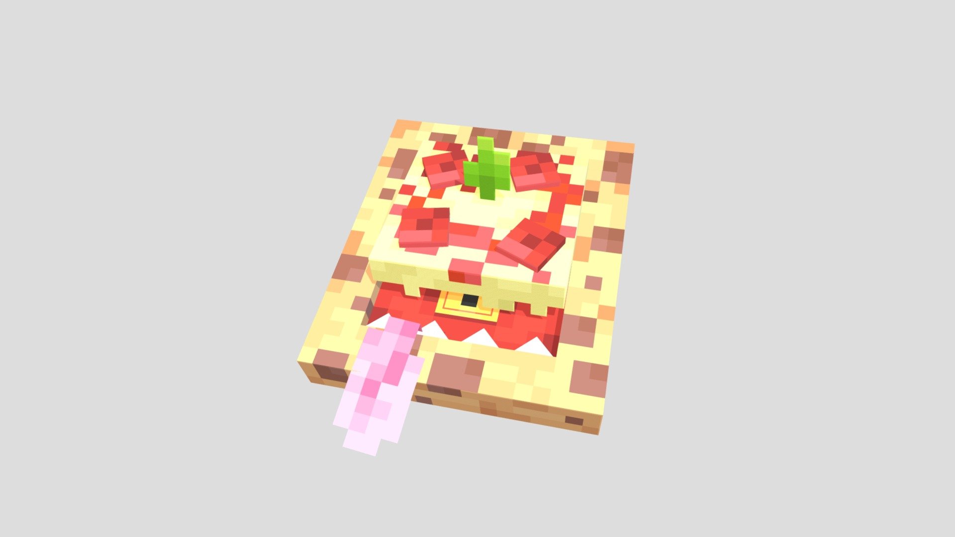 Scampizza - Fakemon - 3D model by Bowtie_Bandit (@justanothrcraftr ...