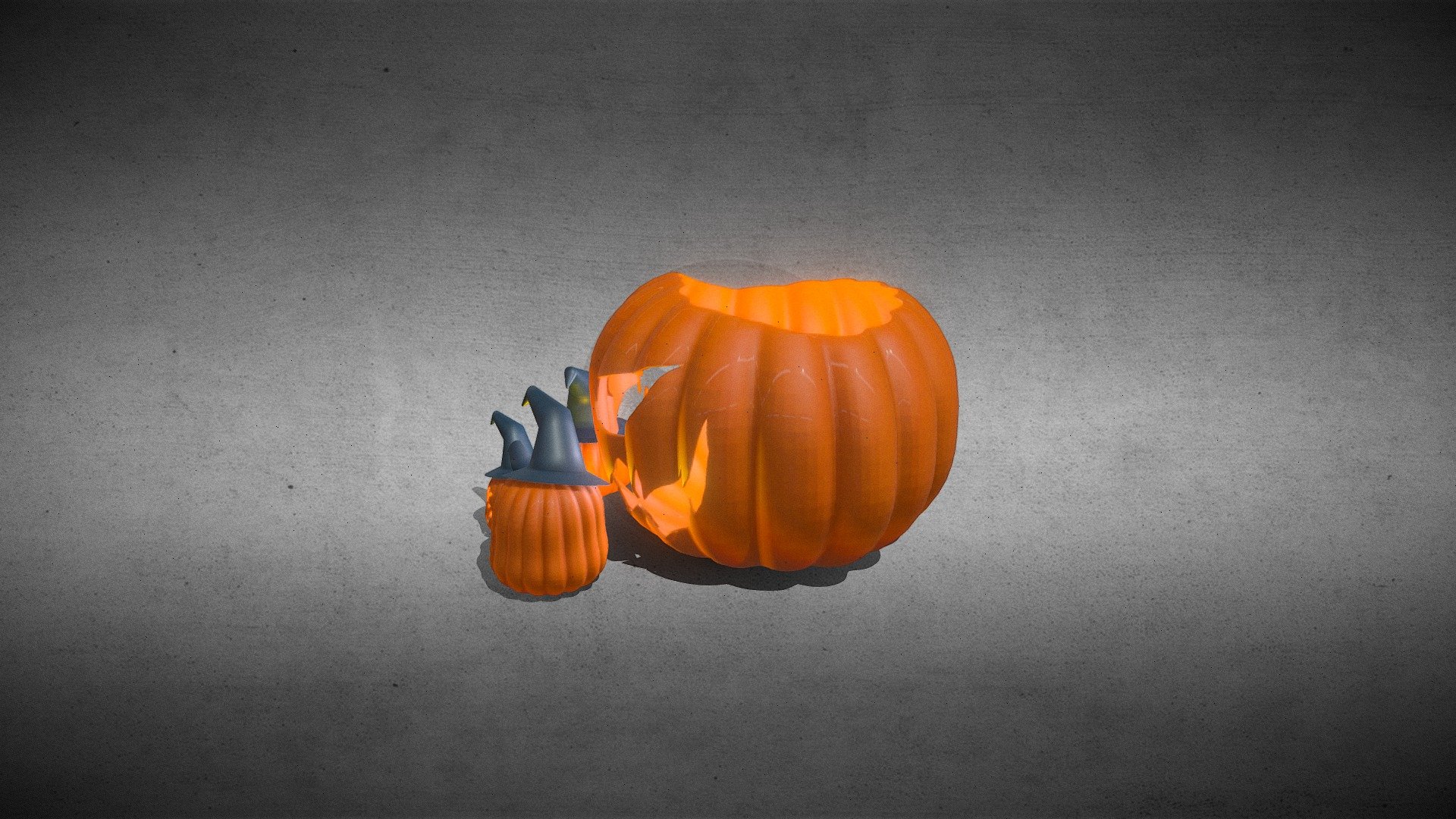 halloween Pumpkin - 3D model by Render Your Thoughts ...