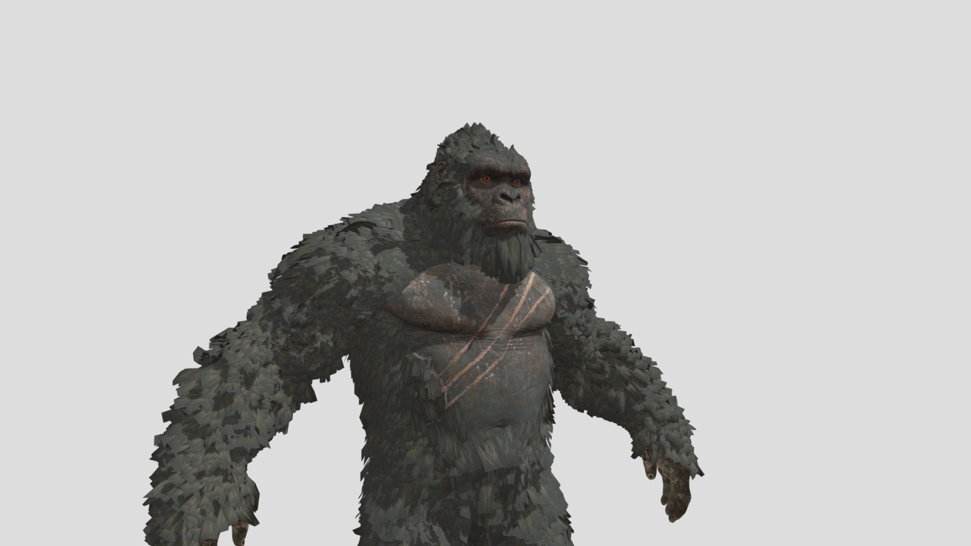 Kong - Download Free 3D model by Love me pls (@LoveMeToo) [299d157 ...