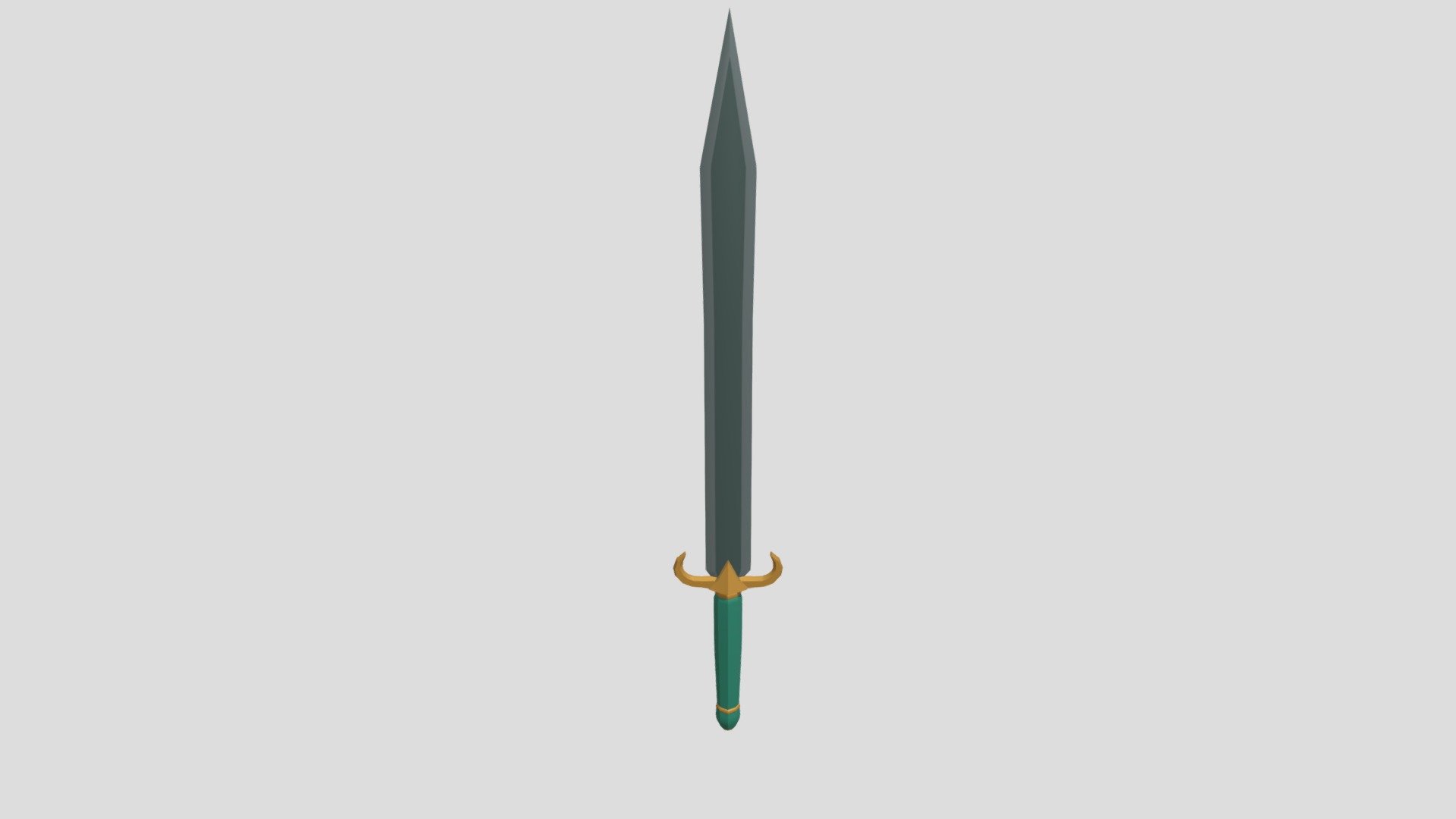 Lowpoly Sword - 3D model by Shady_Moonstone [299ddba] - Sketchfab
