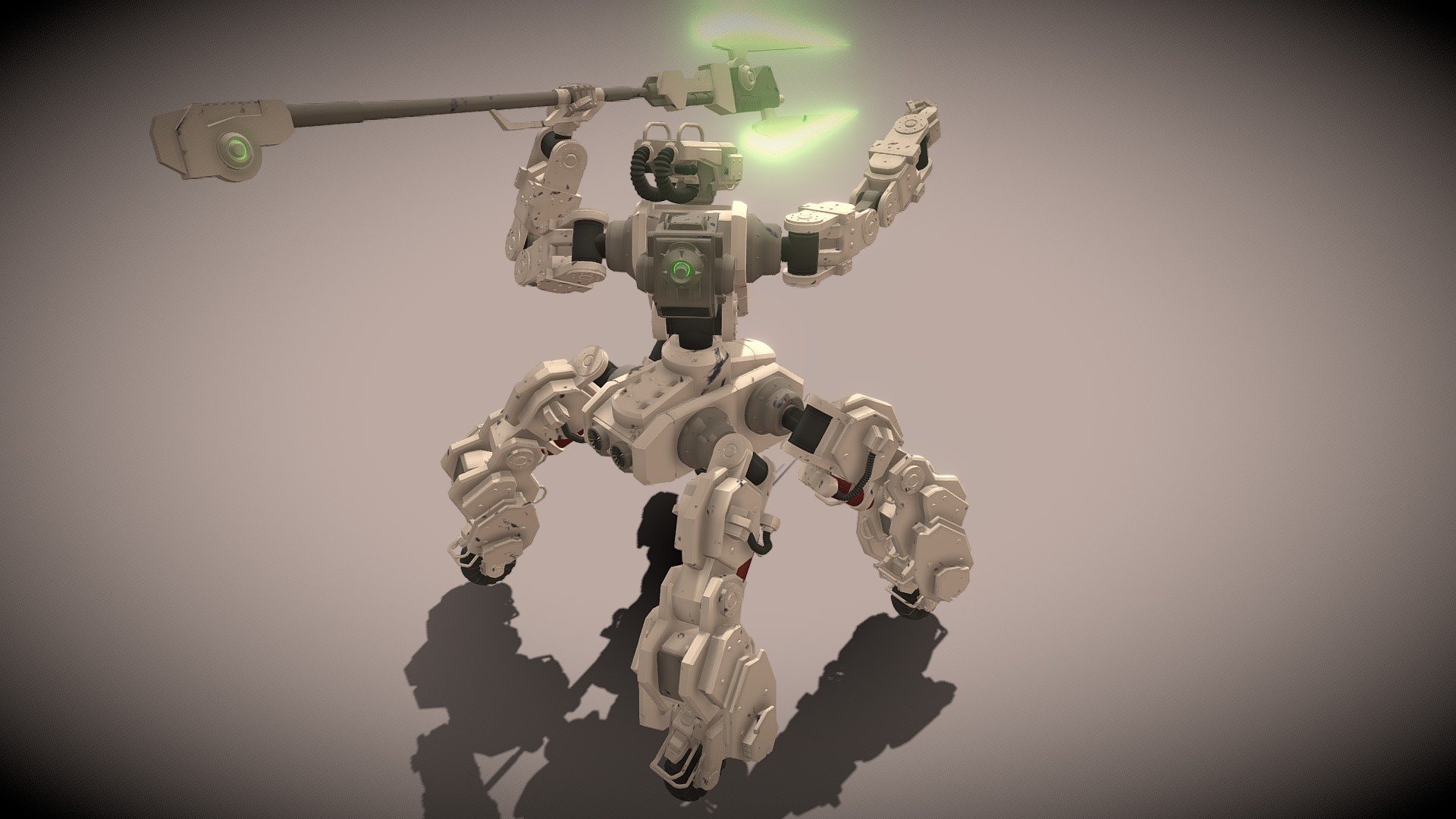 IL-Longma-Mecha - Download Free 3D model by Kussa [299e1ab] - Sketchfab