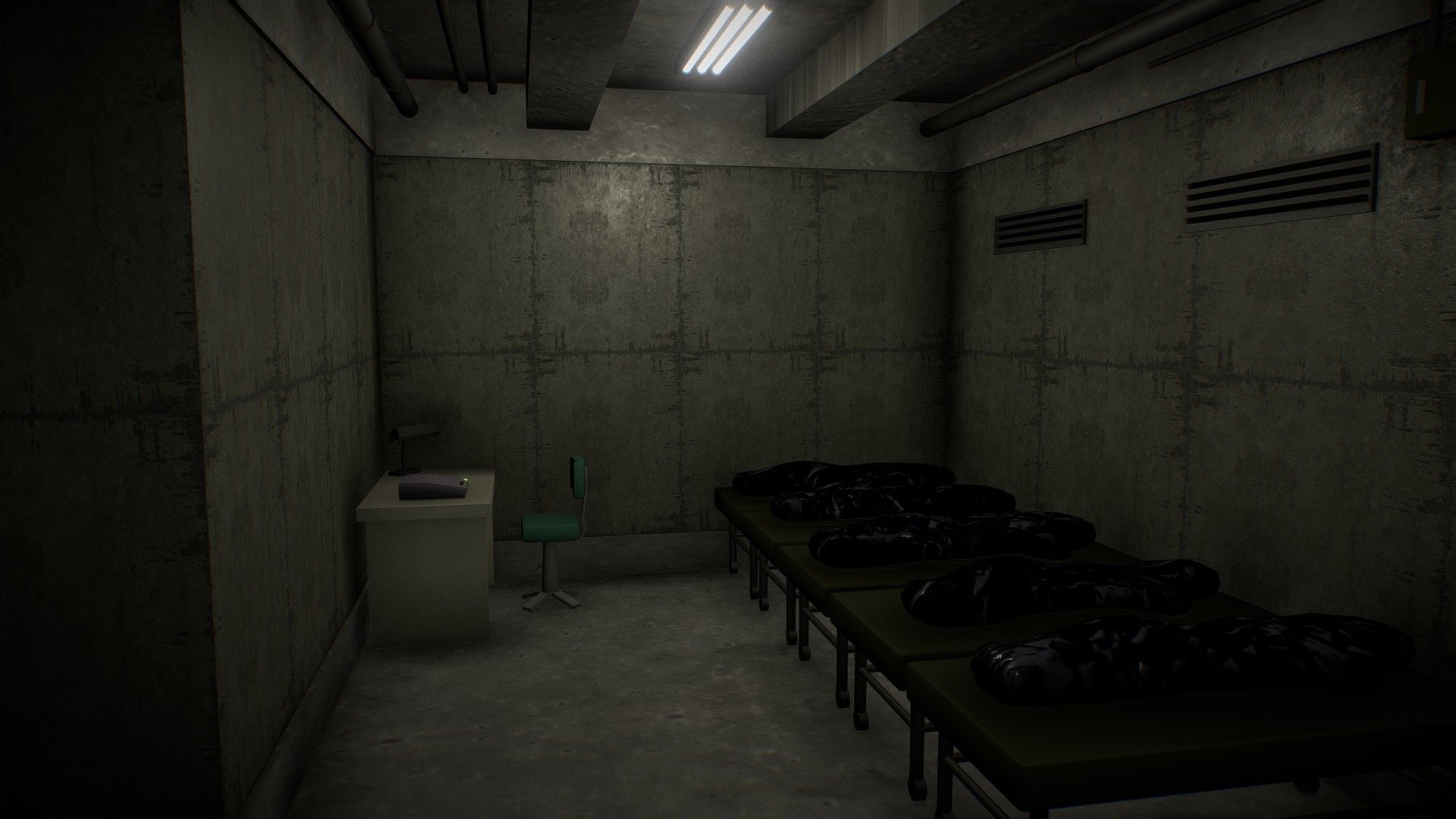 Morgue - 3D model by Biohazard Rooms (@Perriqueso) [299f003] - Sketchfab