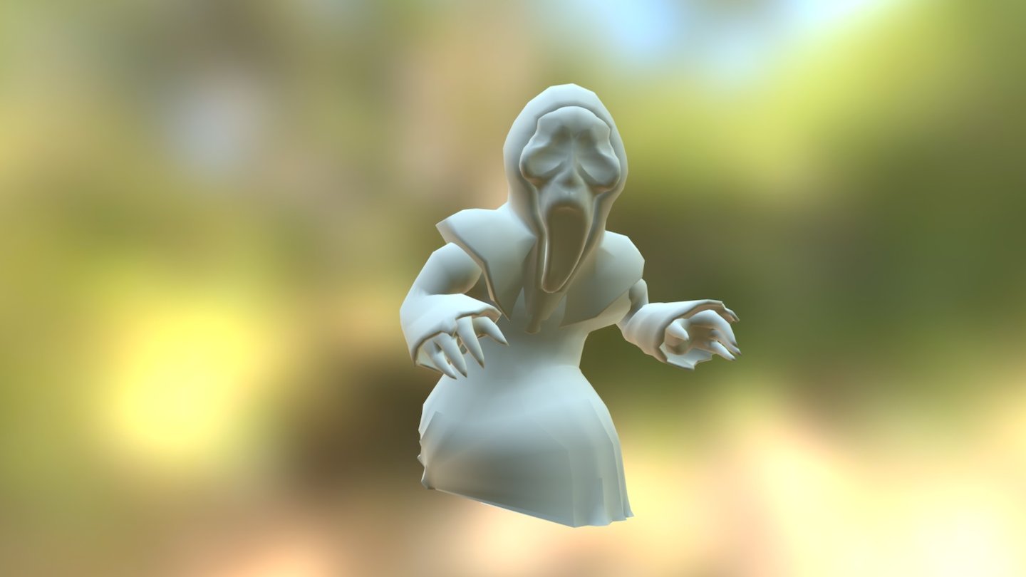Ghostface Model - 3D model by theservermainer [299fa42] - Sketchfab