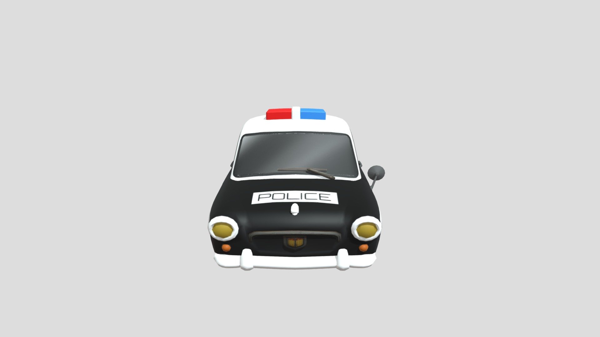 Car police - 3D model by Rapto (@Rapto3D) [299fab2] - Sketchfab