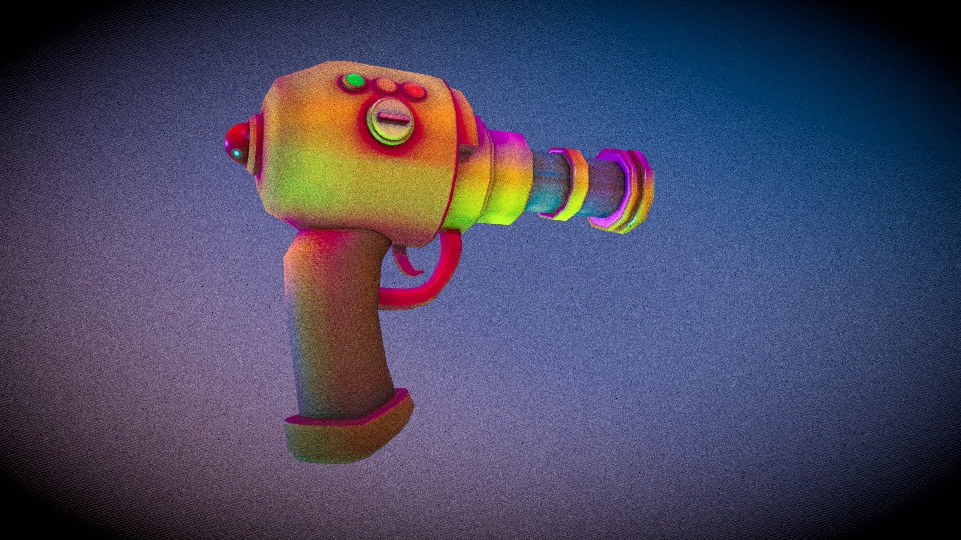 Space gun - 3D model by Lavtwa [299fcf8] - Sketchfab