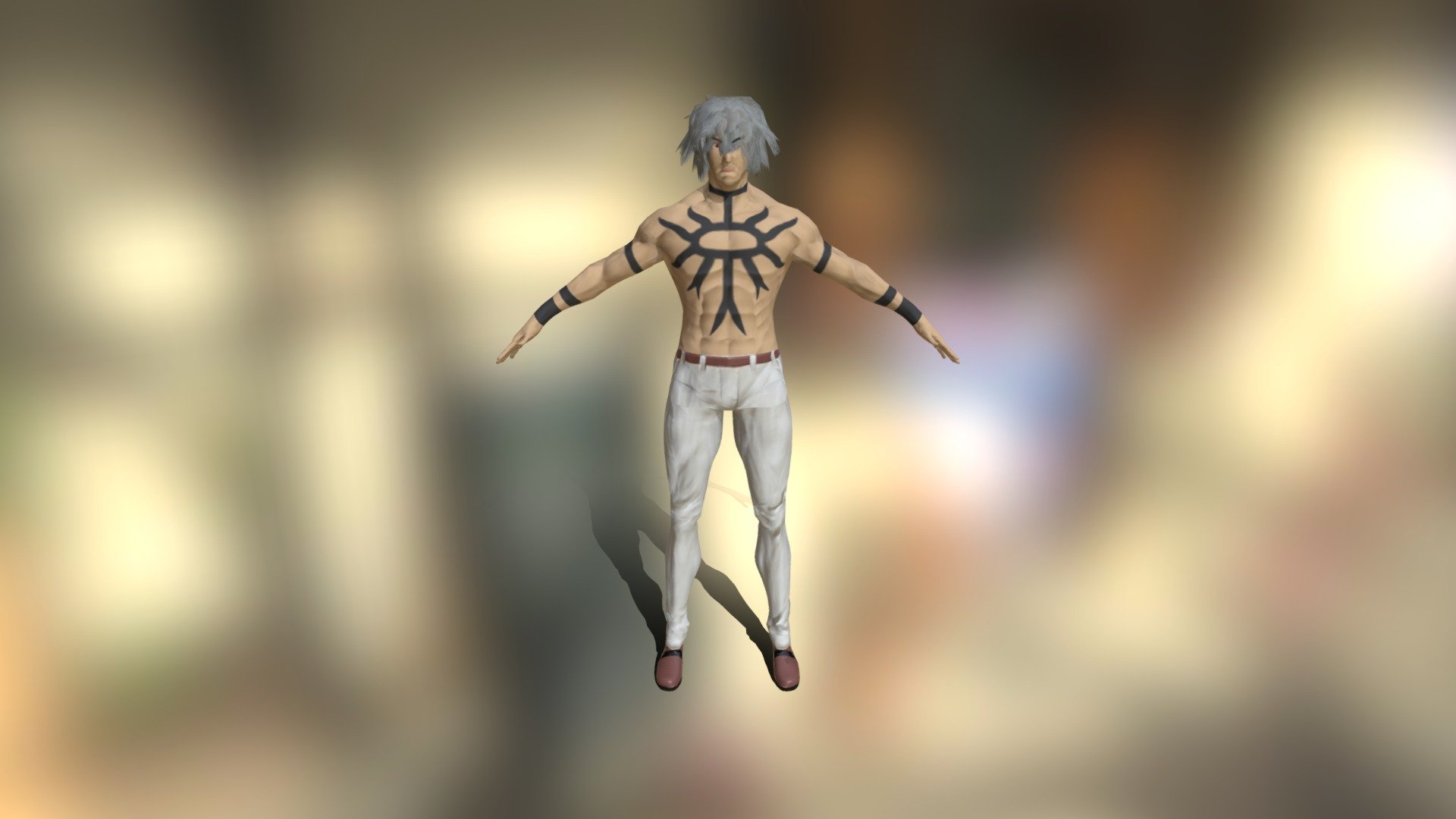 Orochi_Fanart - 3D model by RodrigoOGR [29a1858] - Sketchfab