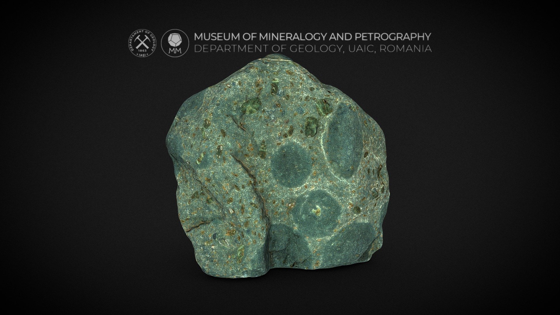 Volcaniclastic Kimberlite breccia (igneous rock) - 3D model by Museum ...