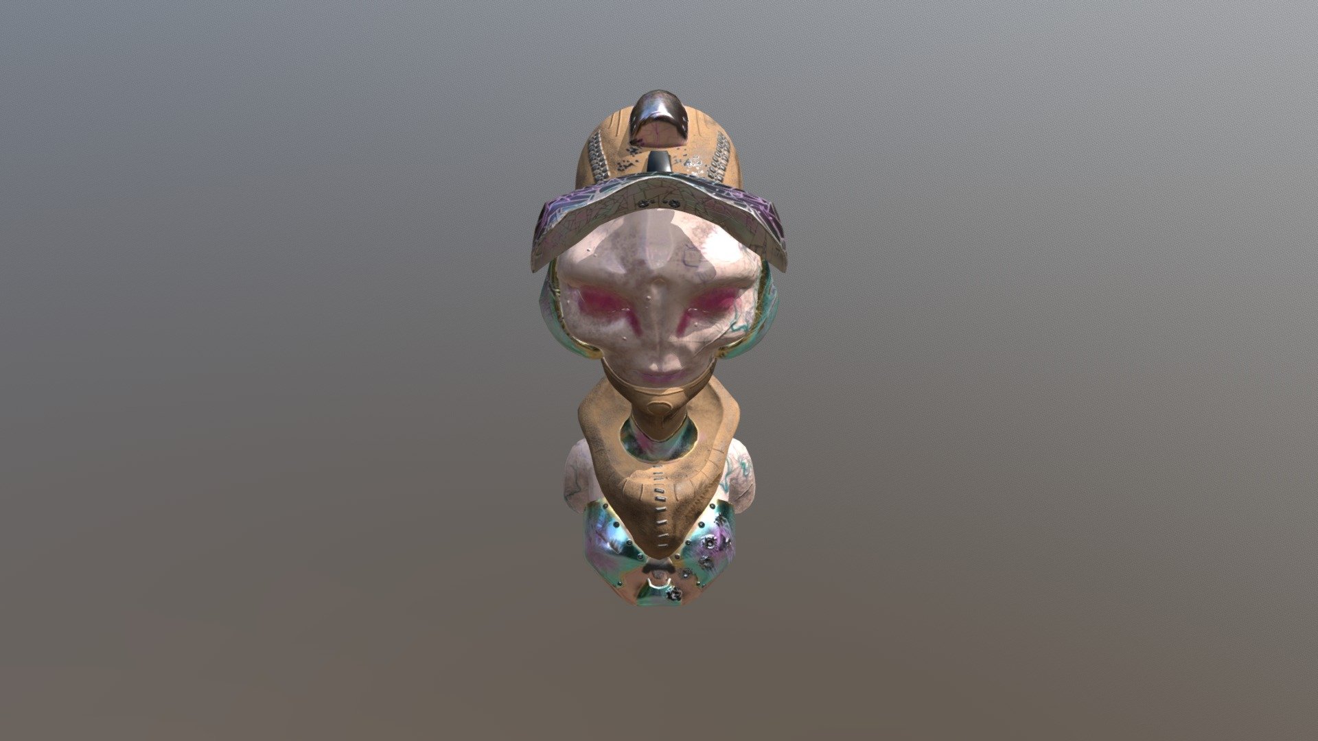 alien pilot - 3D model by Carl.Kabila [29a2551] - Sketchfab