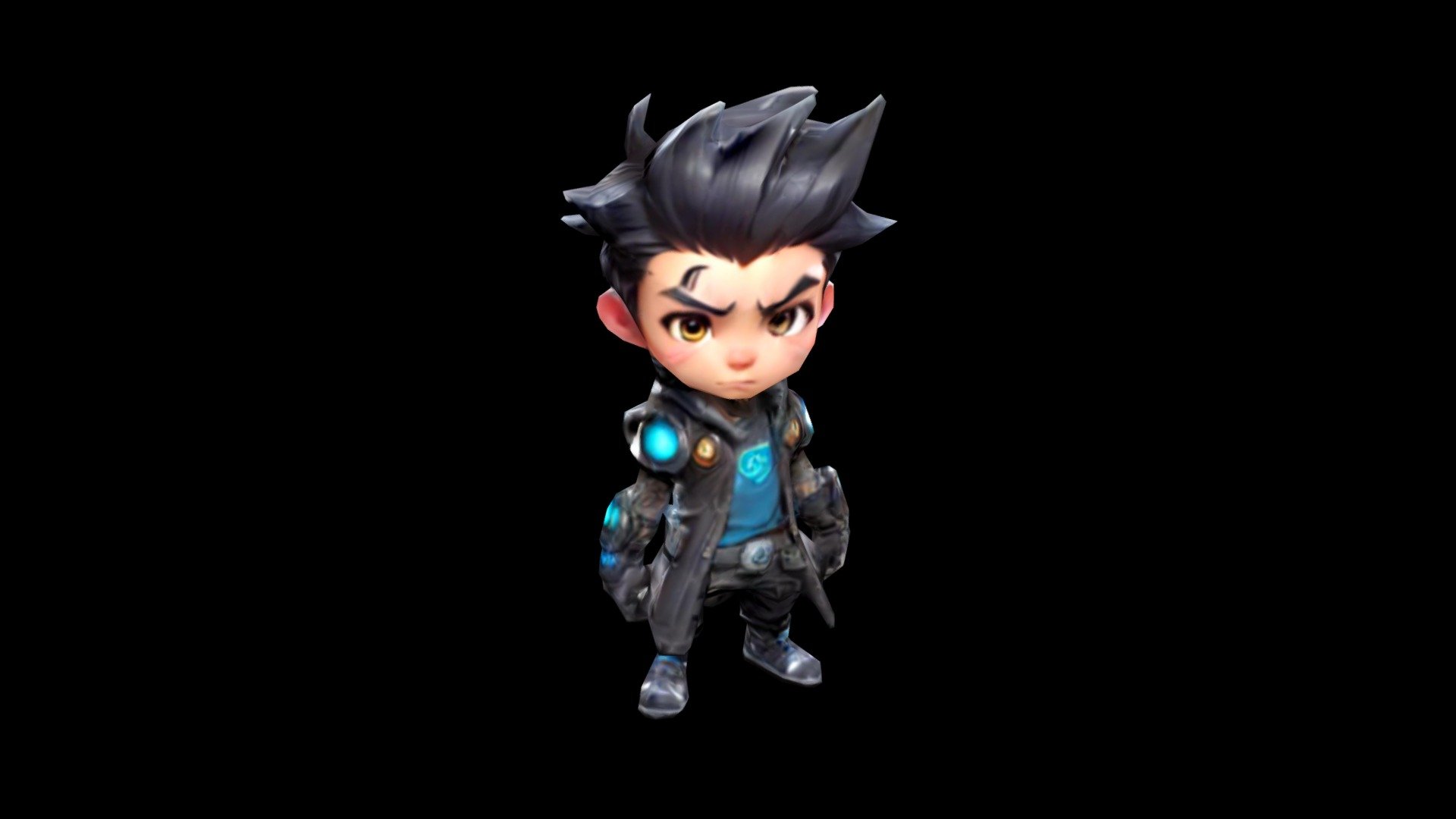 Angry Rising Ace - Download Free 3D model by klrxyz [29a41c0] - Sketchfab