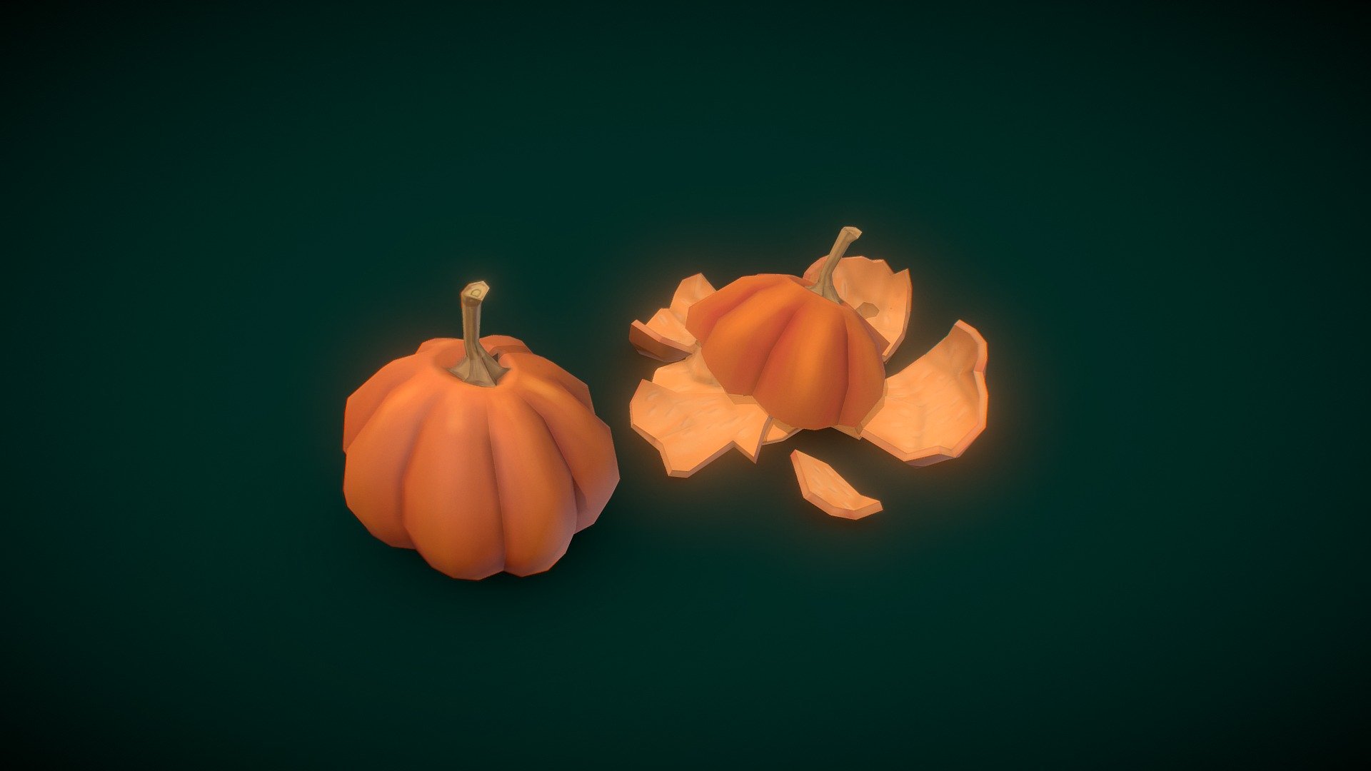 Pumpkin - Download Free 3D model by Igor Kulikov (@shuntup) [29a4cca ...