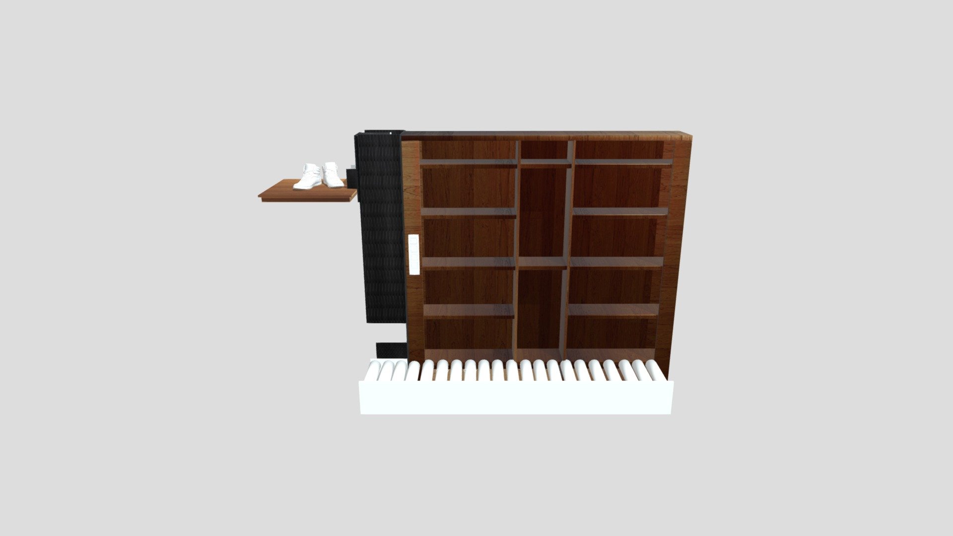 Shoe rack 4 - 3D model by Rattanamatha.Nilenithit [29a4d28] - Sketchfab