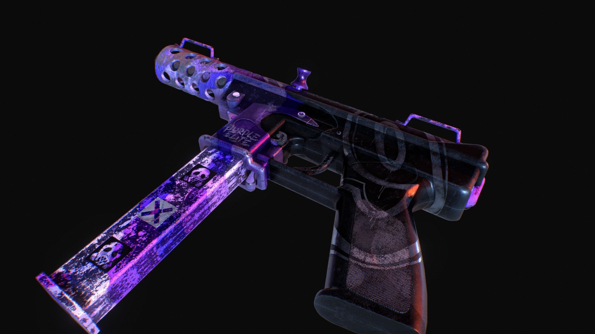 tec-9 - 3D model by senkizh [29a5cf9] - Sketchfab