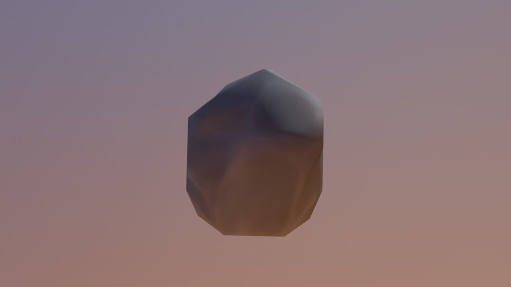 Hand Painted Rock - Download Free 3D model by Yorick van Meggelen ...