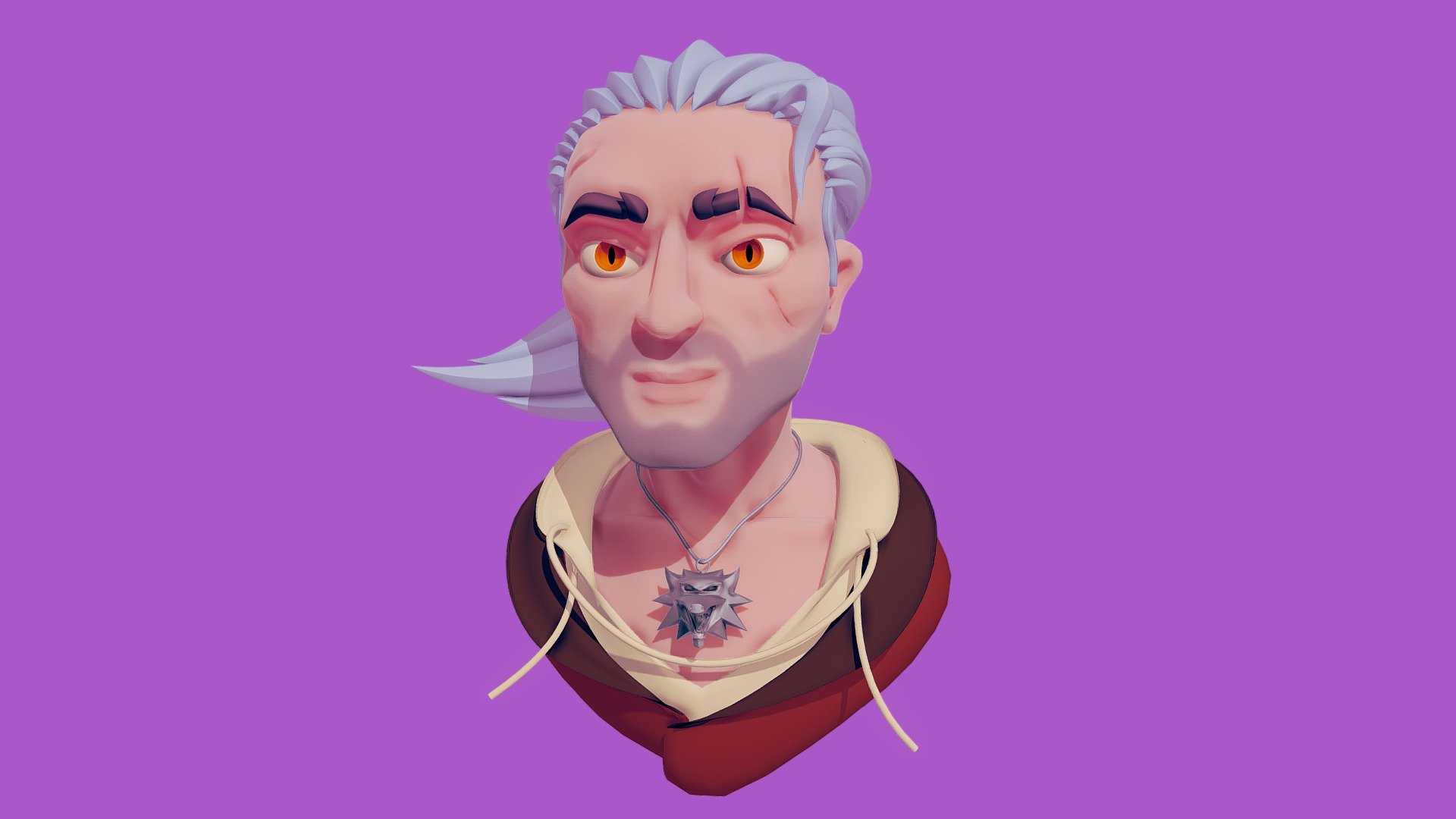 Geralt Of Rivia 3d Model By Sidorgautamov 29a67bc Sketchfab