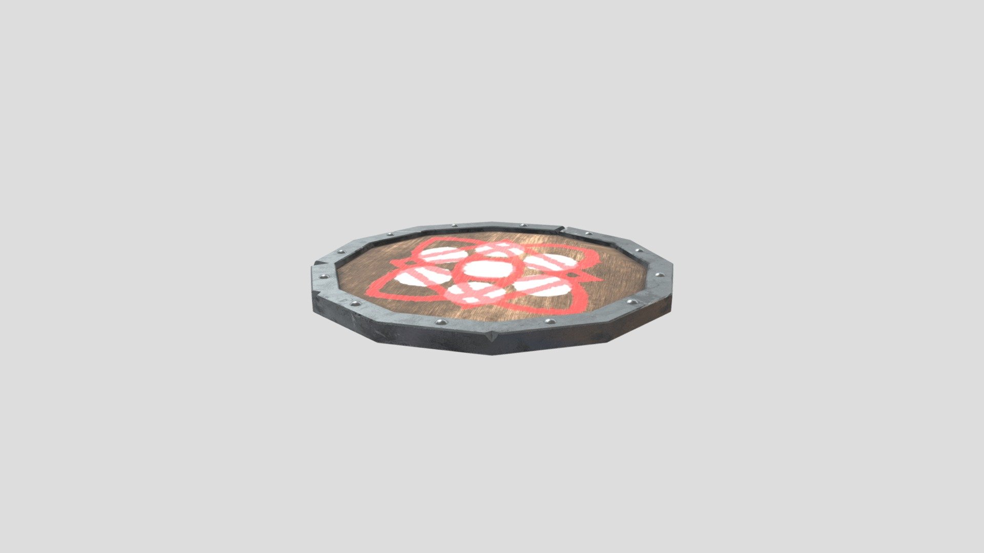 Low poly shield - Download Free 3D model by DraftID [29a77b6] - Sketchfab