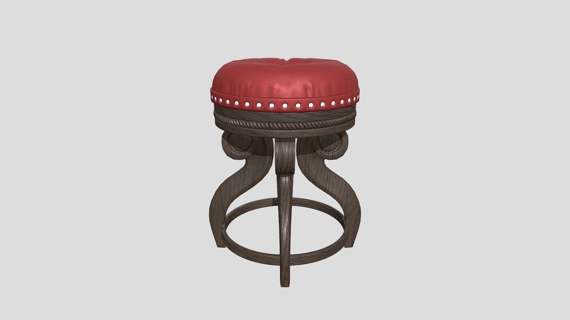 Stool - 3D model by HookRom [29a840c] - Sketchfab