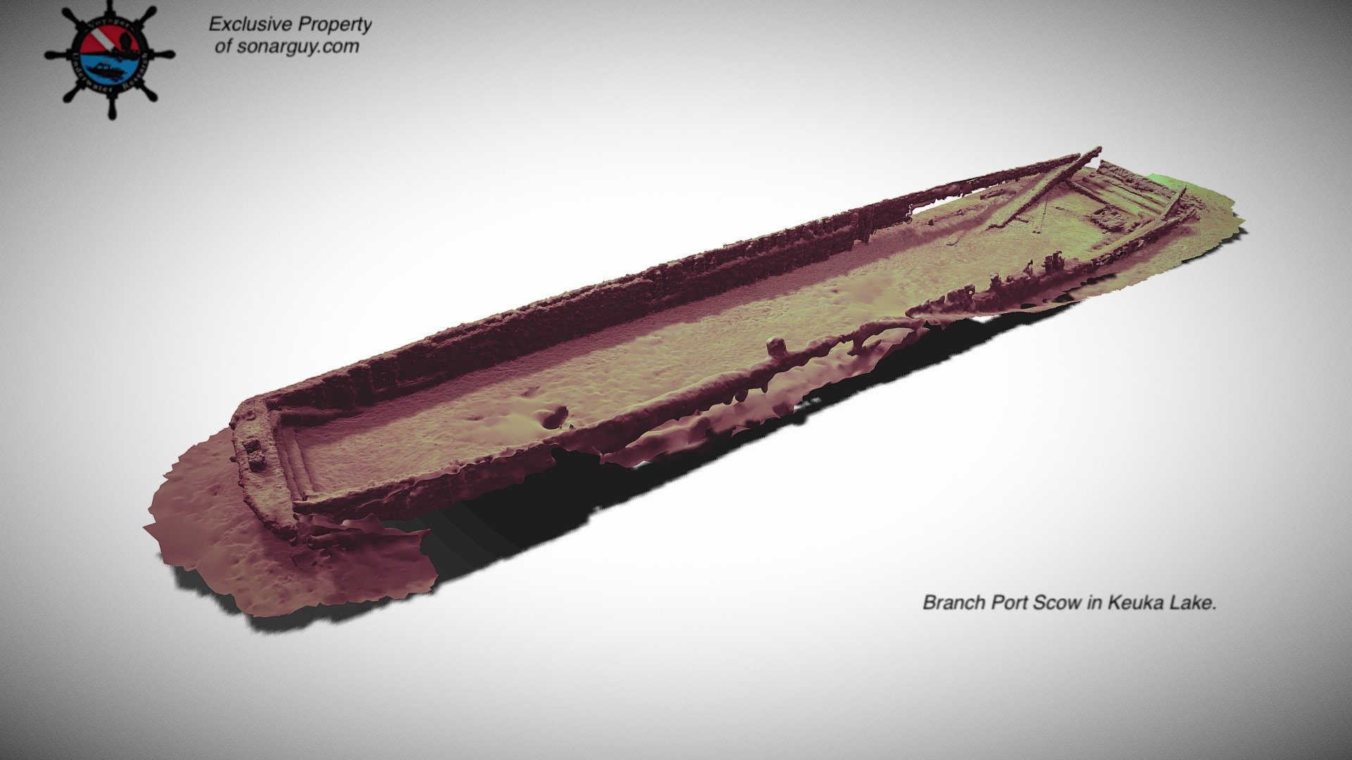 Branch Port Scow - Keuka Lake - 3D model by Capt. Tim Caza (@Capt.Tim ...