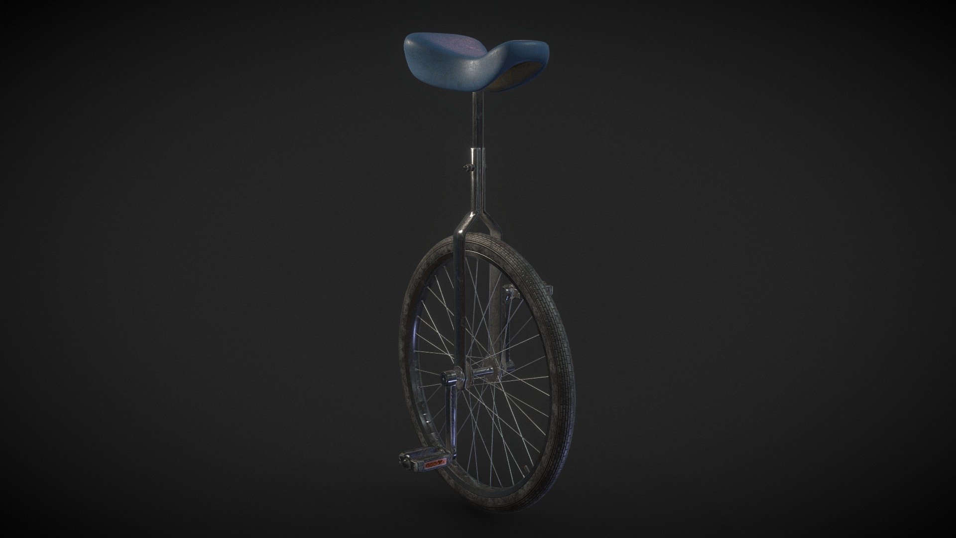 Unicycle - Download Free 3D model by Talha Yazici (@yazici.m.talha ...