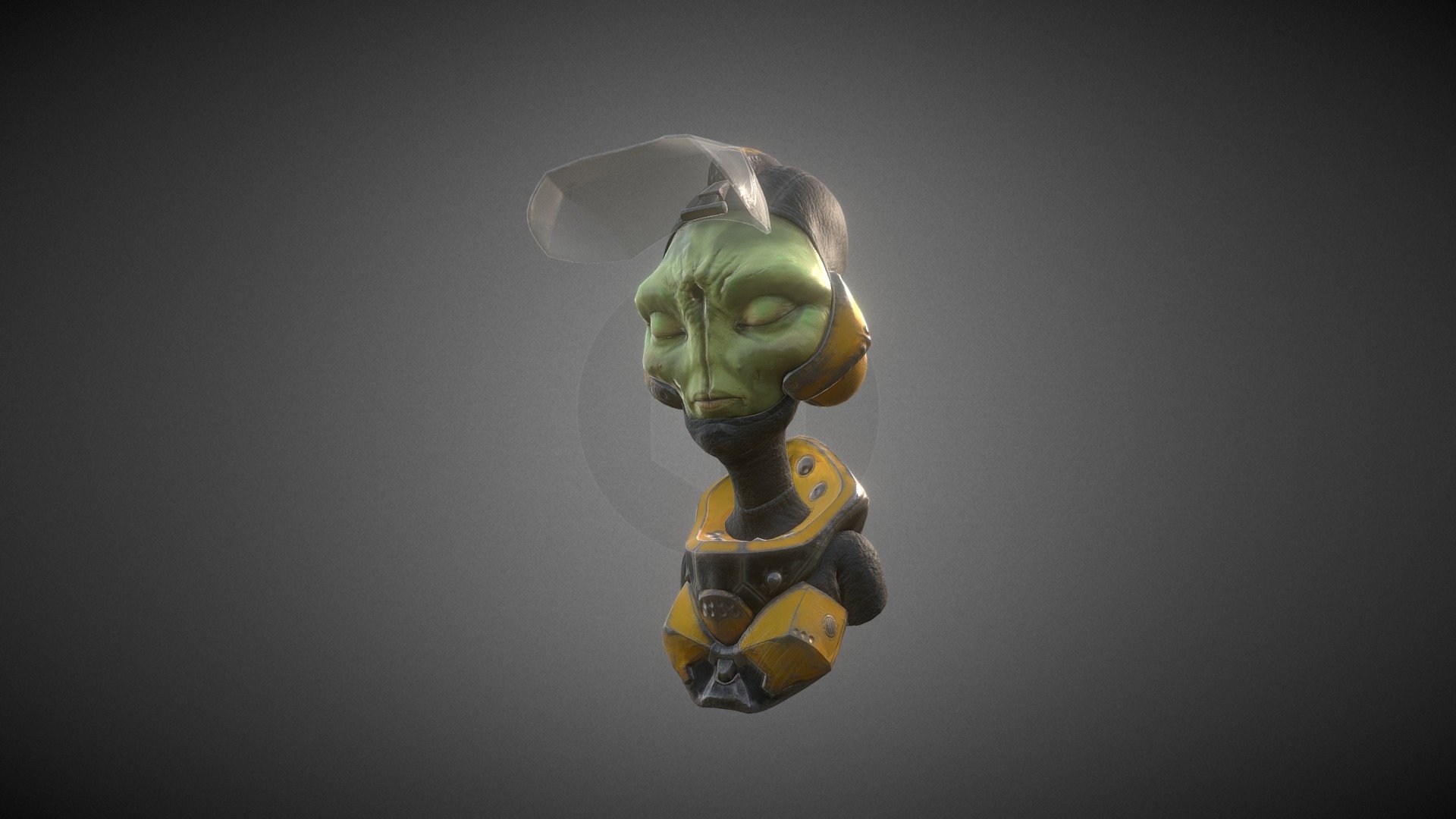 alien_001 - 3D model by Dwenylll (@Dwenyll) [29a9c87] - Sketchfab