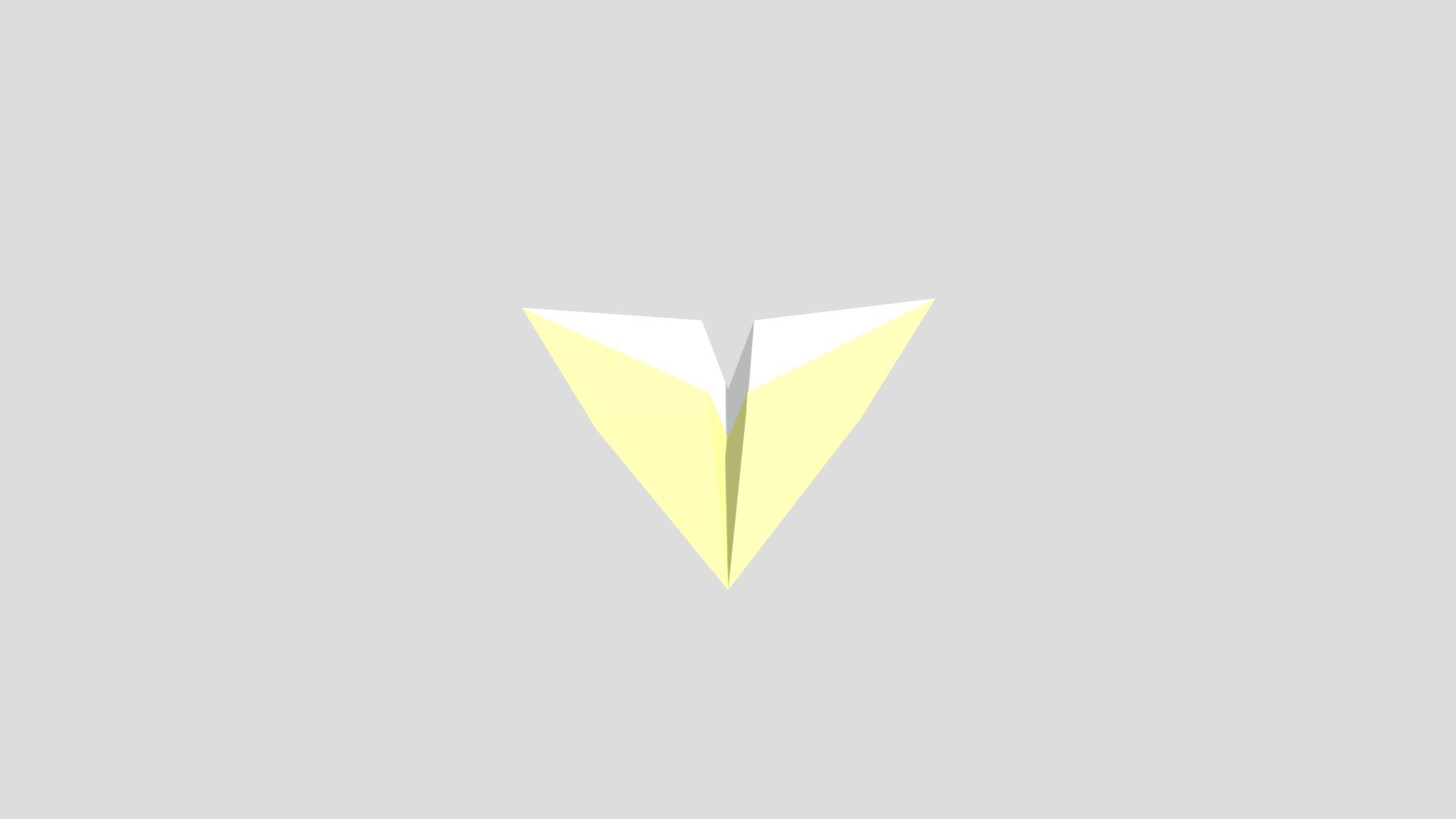 Paper Airplane - Download Free 3D model by kilansky [29aa6a9] - Sketchfab