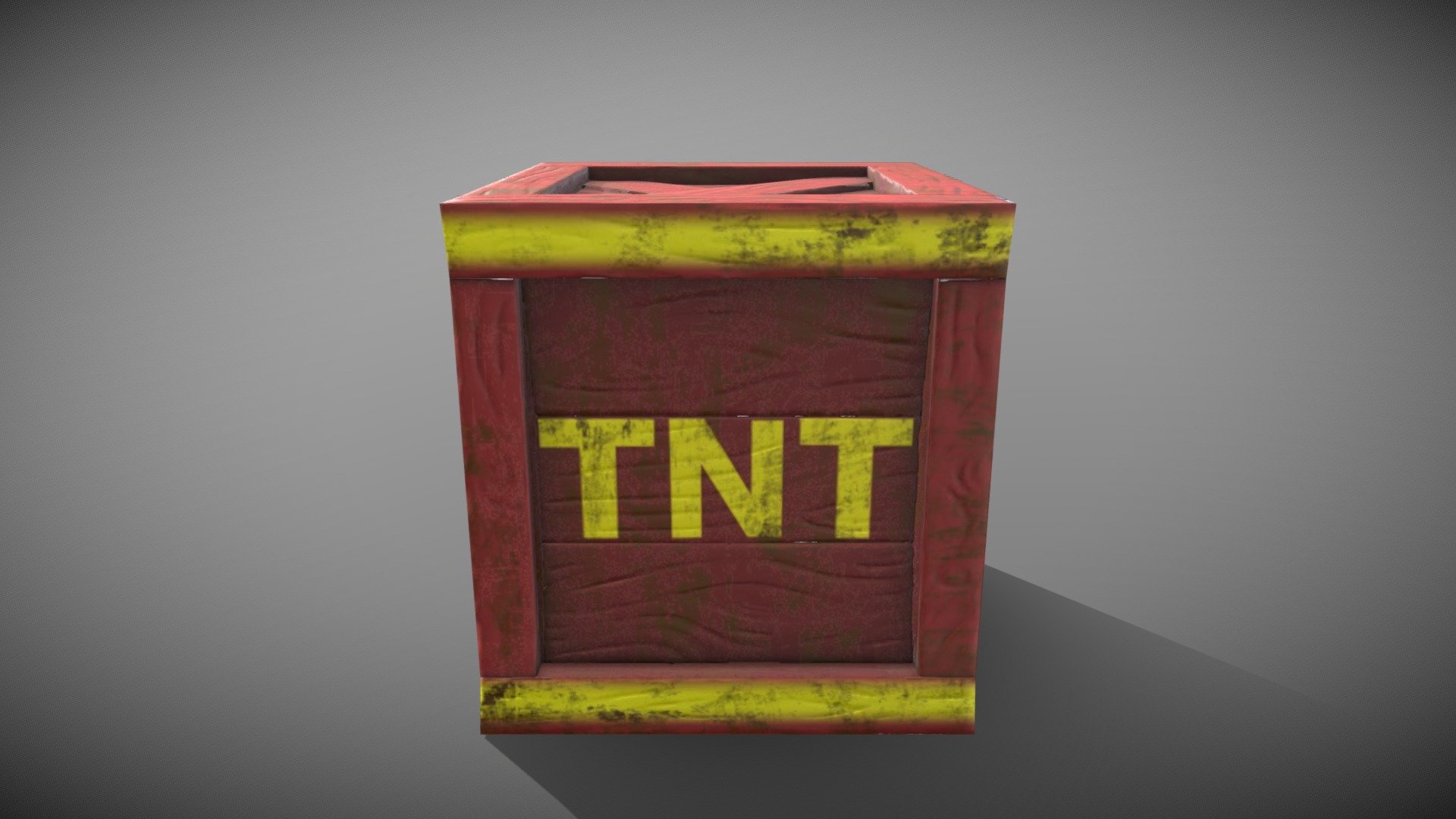 Caja TNT - 3D model by trexarras [29aa89c] - Sketchfab