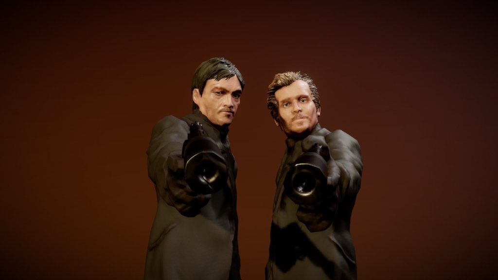 Boondock Saints - Download Free 3D model by P3nT4gR4m [29aaeae] - Sketchfab