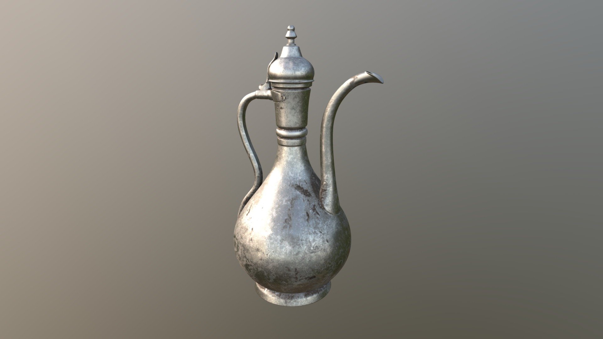 Old Turkish Ibrik - 3D model by Sergiu.Matei [29ac18d] - Sketchfab
