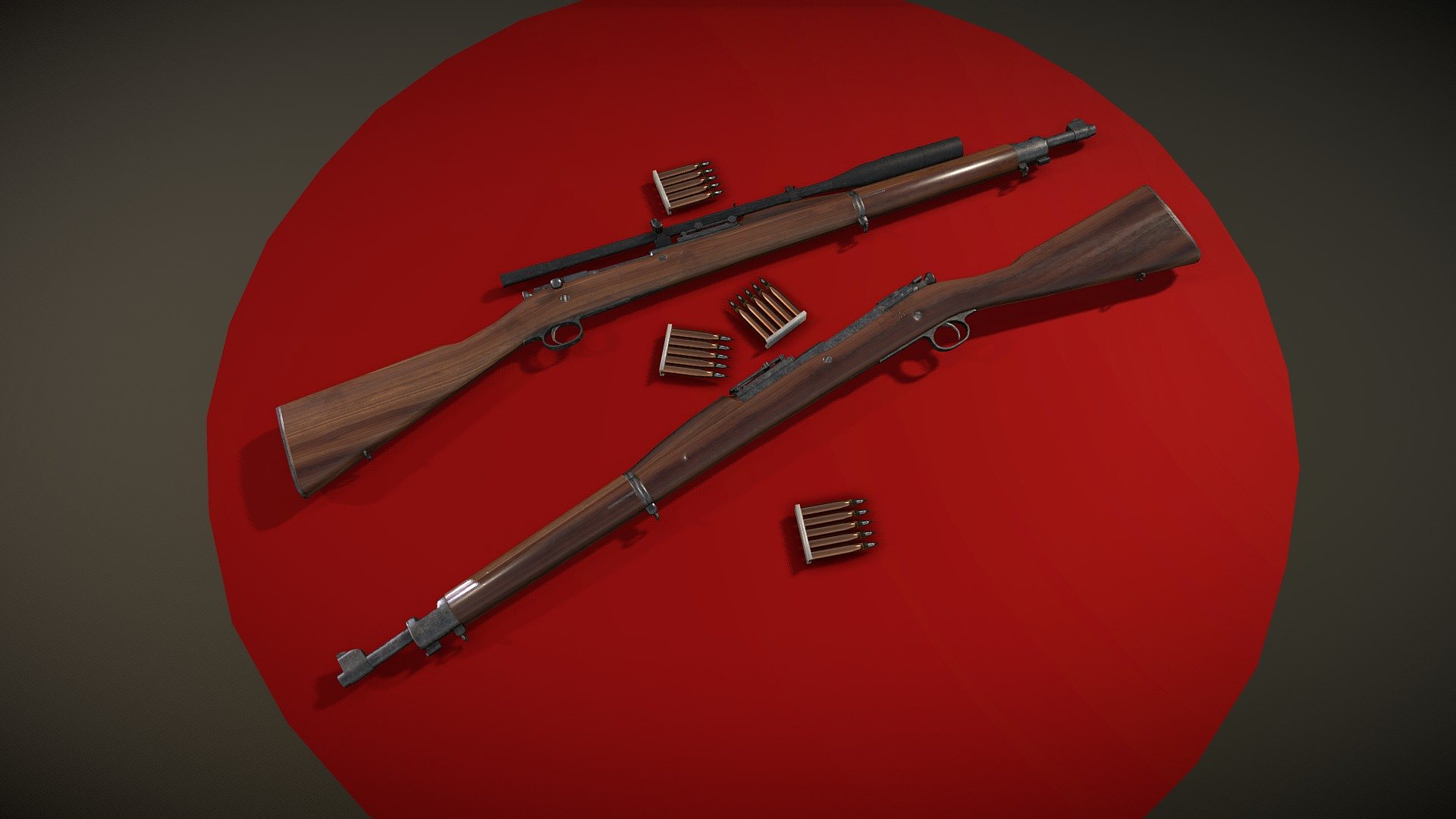 M1903 Springfield rifle - Buy Royalty Free 3D model by pasquill ...