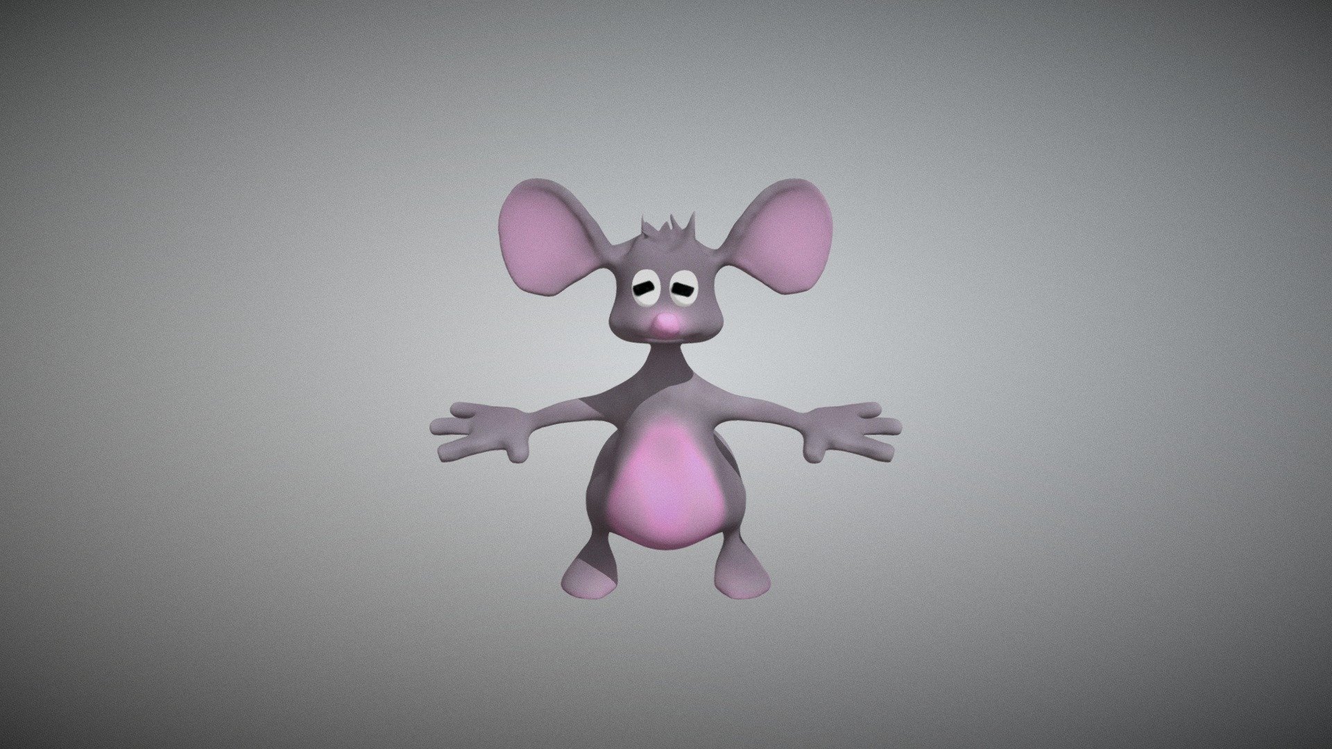 Bubbly_the_Mouse - 3D model by vikrampalsingh17 [29aec41] - Sketchfab
