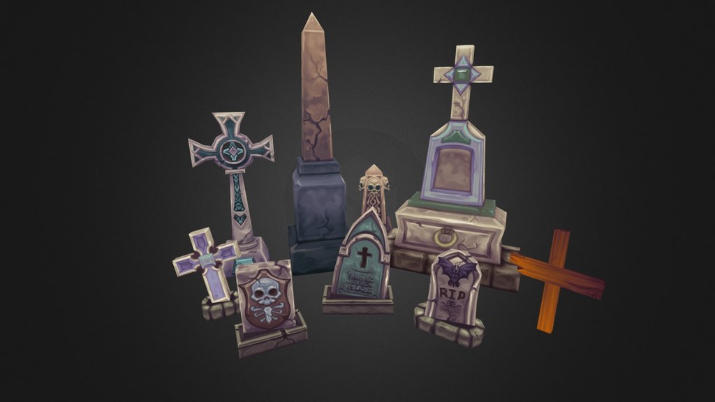 Spooky & Scary Halloween 3D Models - A 3D model collection by Sketchfab ...