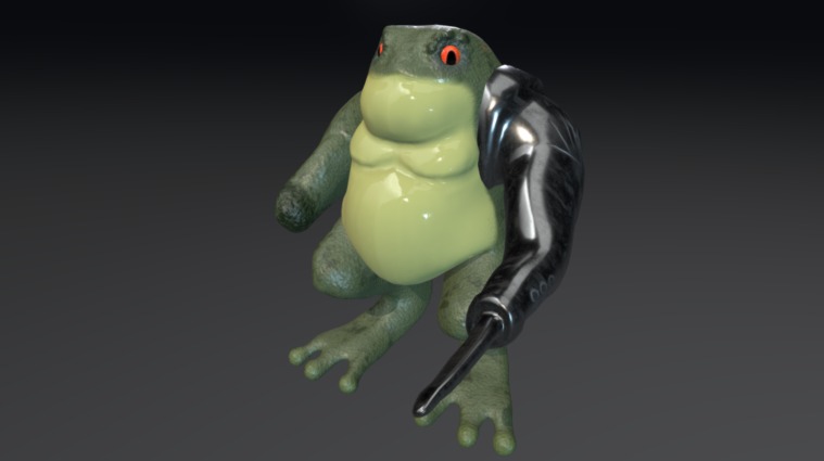 Battle frog - Download Free 3D model by ttonimoliztt (@ttoni) [29af77f ...