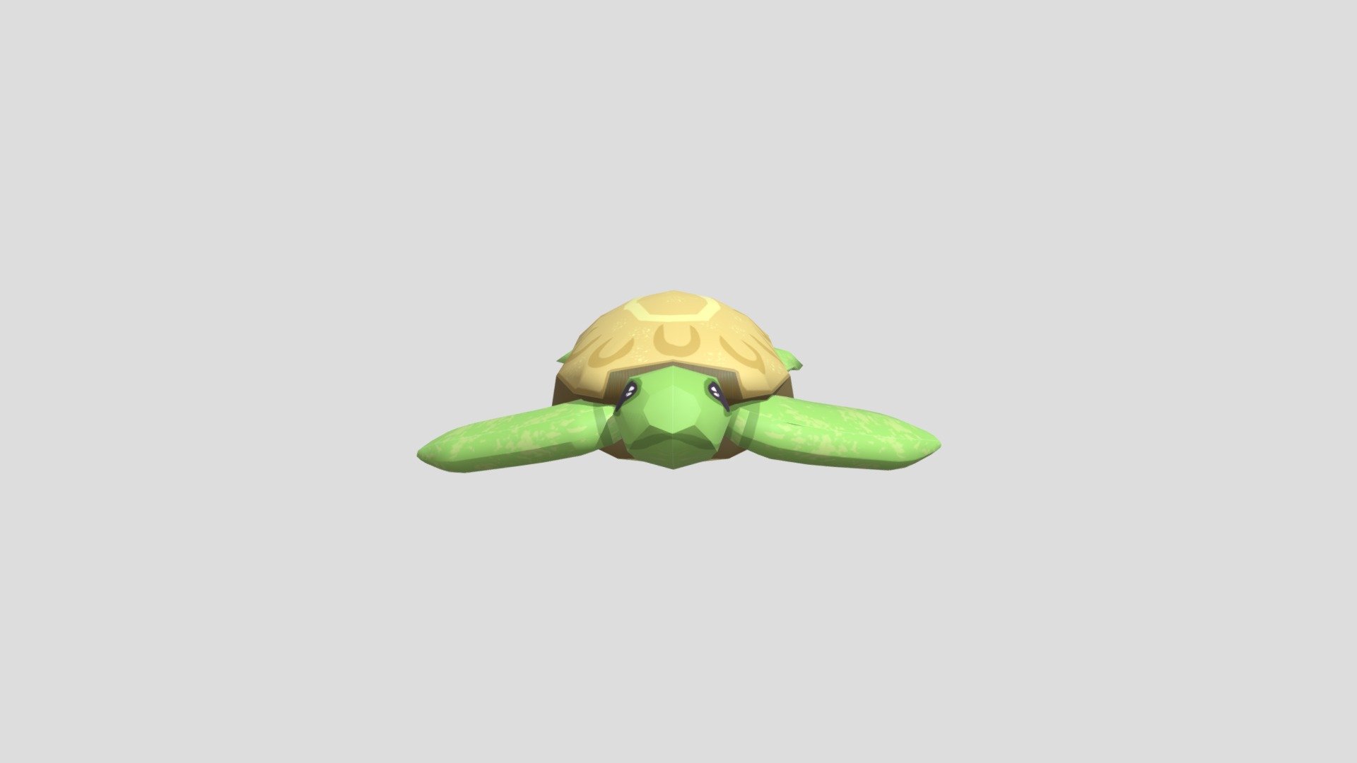 Torti - Stylized Turtle - Download Free 3D model by Bato Balvanera ...