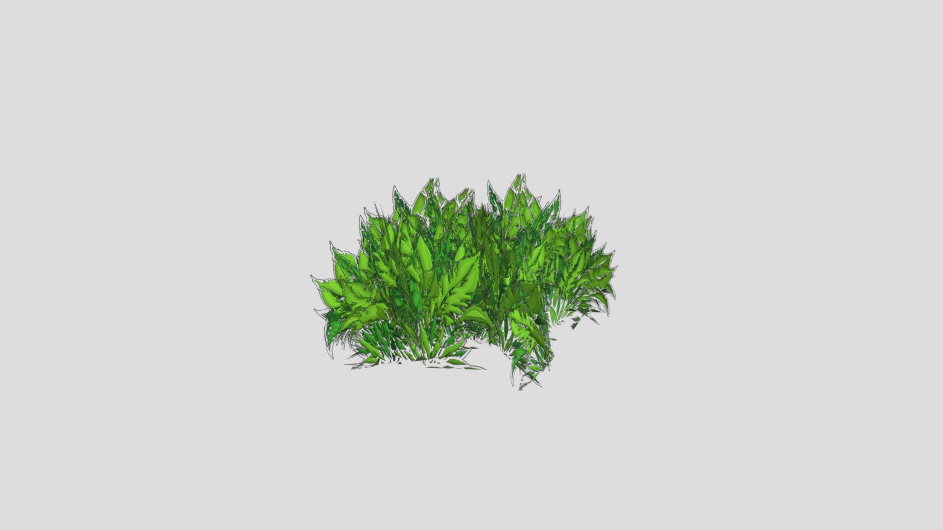 Stylized Bush Low Poly - Download Free 3D model by Gatyh Interactive ...