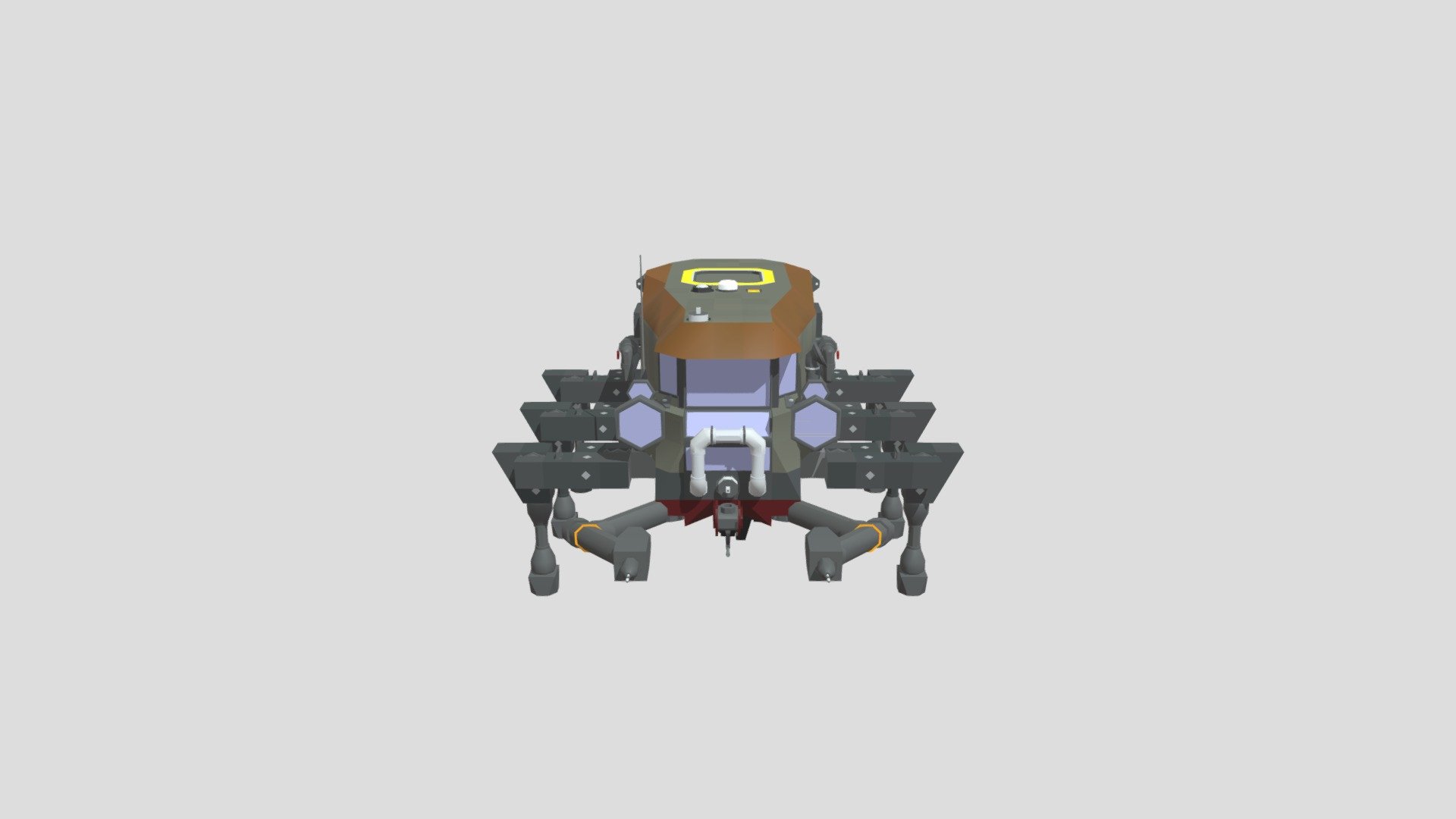 Walker 6 - 3D model by Buthull [29b0eab] - Sketchfab