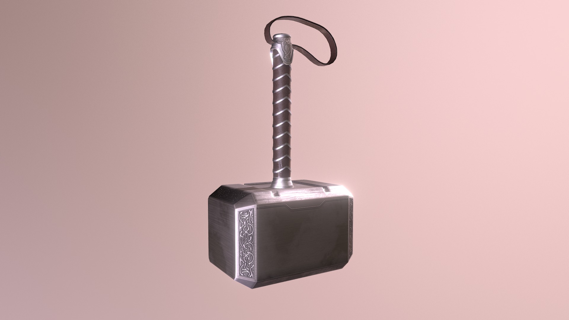 Mjolnir by Glenn vanWaesberghe - Download Free 3D model by Glenn van ...