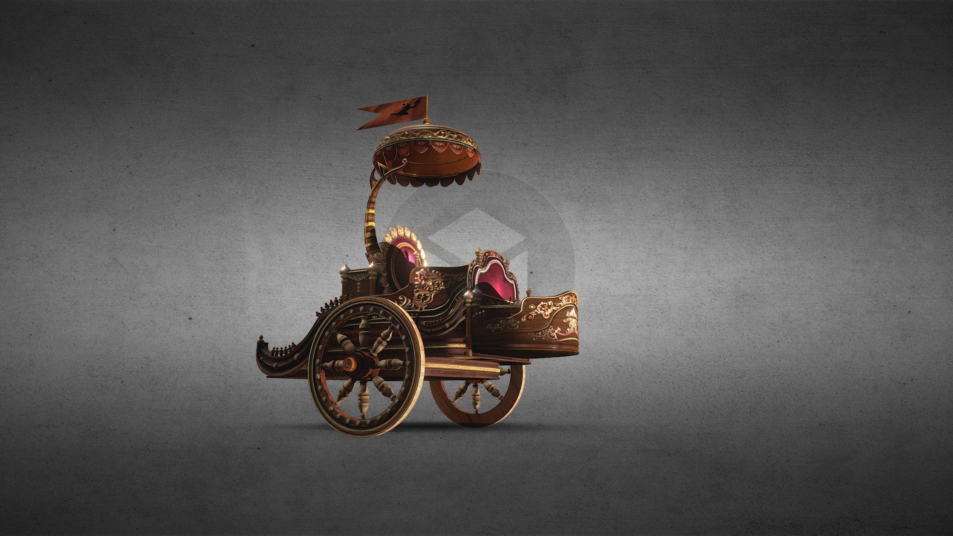 arjuna_charriot - 3D model by 3d monk (@9099913469) [29b20d9] - Sketchfab