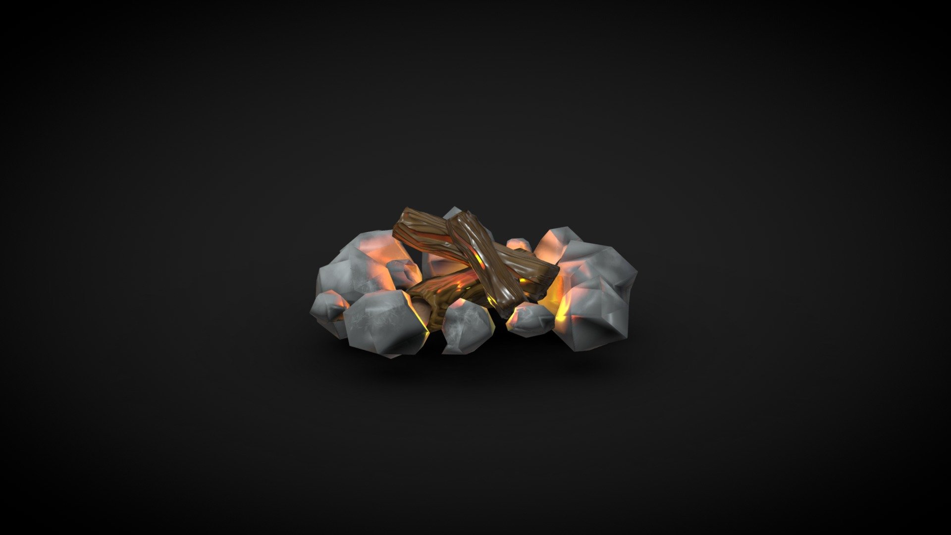 Stylized Camp Fiya - 3D model by pborys [29b4484] - Sketchfab